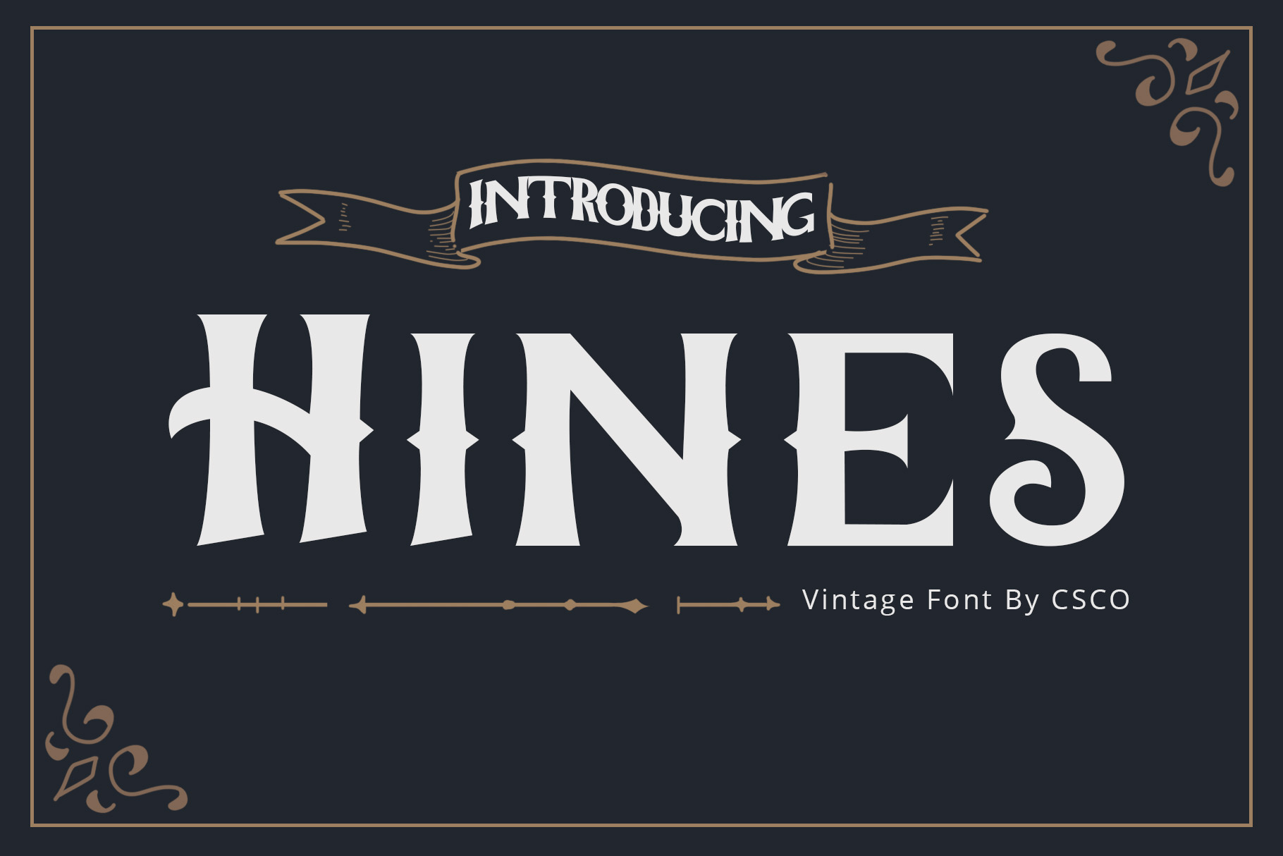 Hines: Breathe Masculinity and Vintage Charm into Designs - Craft Supply Co