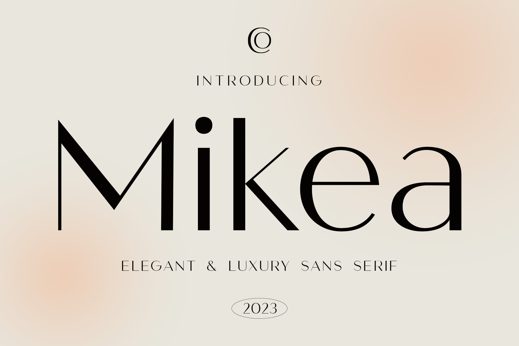 Mikea - Elegant Luxury Font: Redefining Opulence - Craft Supply Co