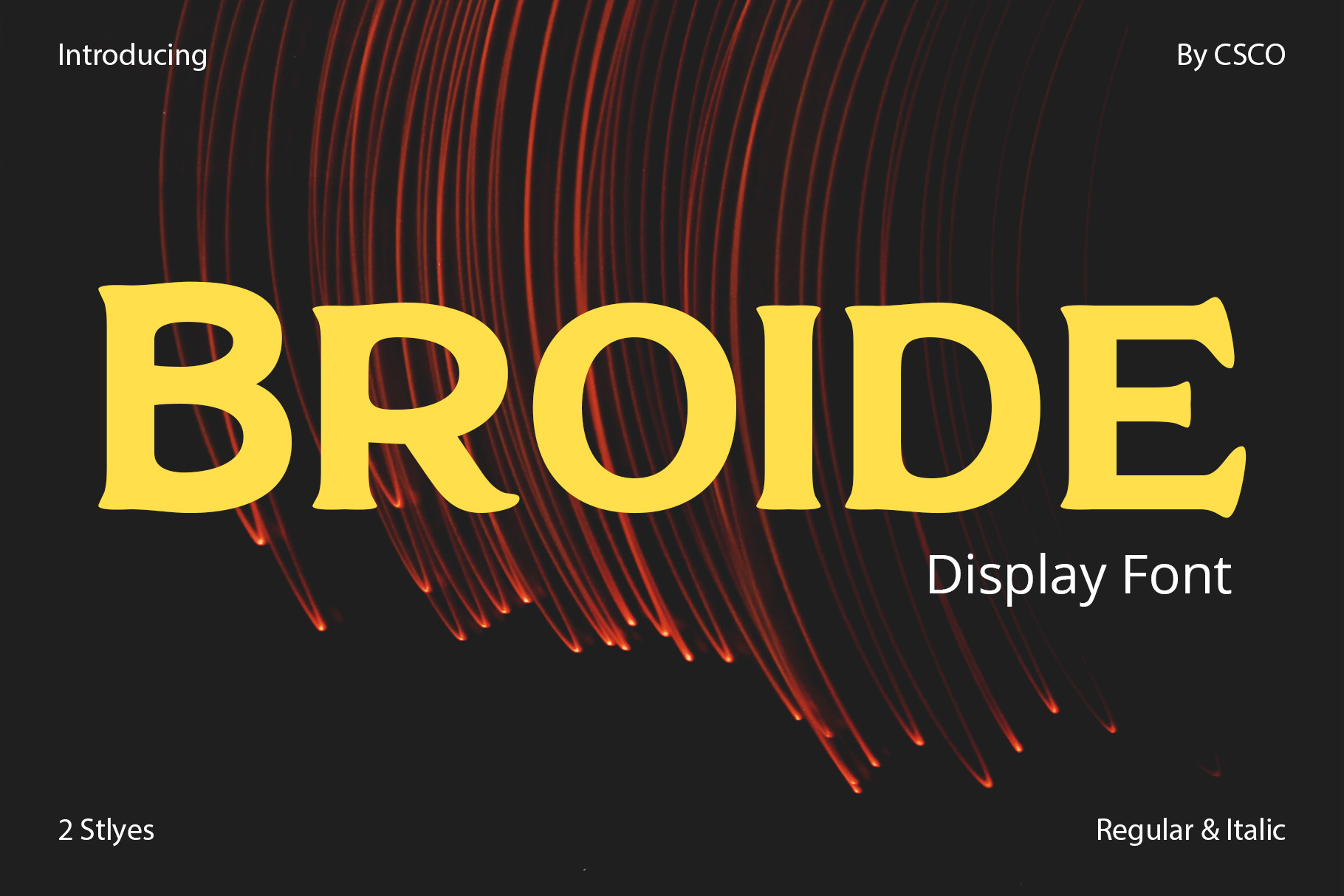 Broide Display Serif: Where Softness Enhances Strength - Craft Supply Co