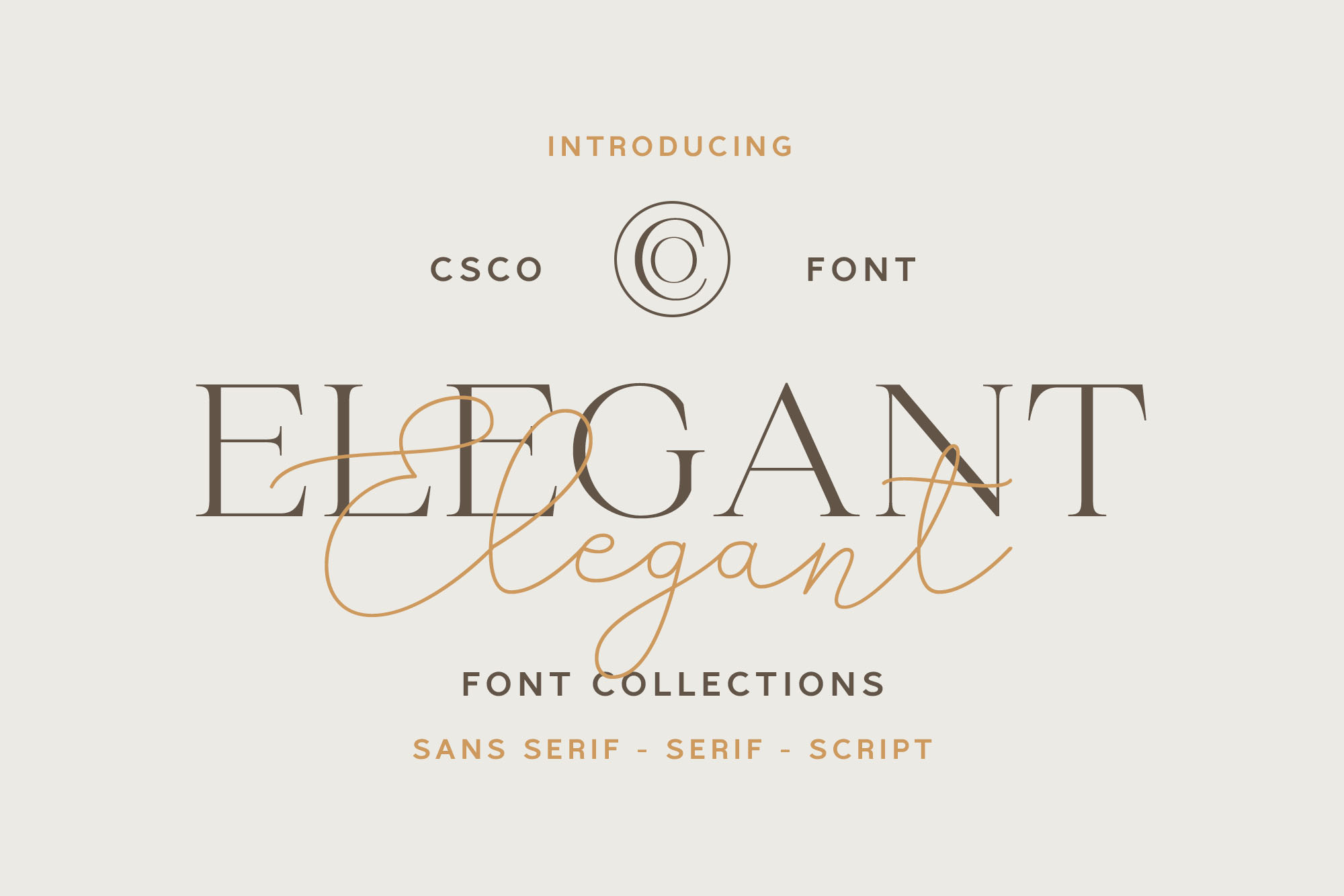 Elegant Font Collections - Craft Supply Co