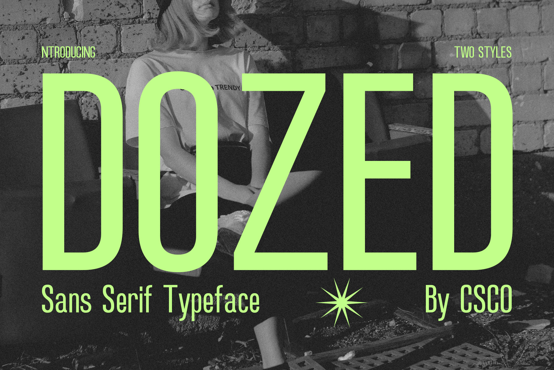 Dozed Condensed Sans Serif Font: Simplicity and Style Combined - Craft ...