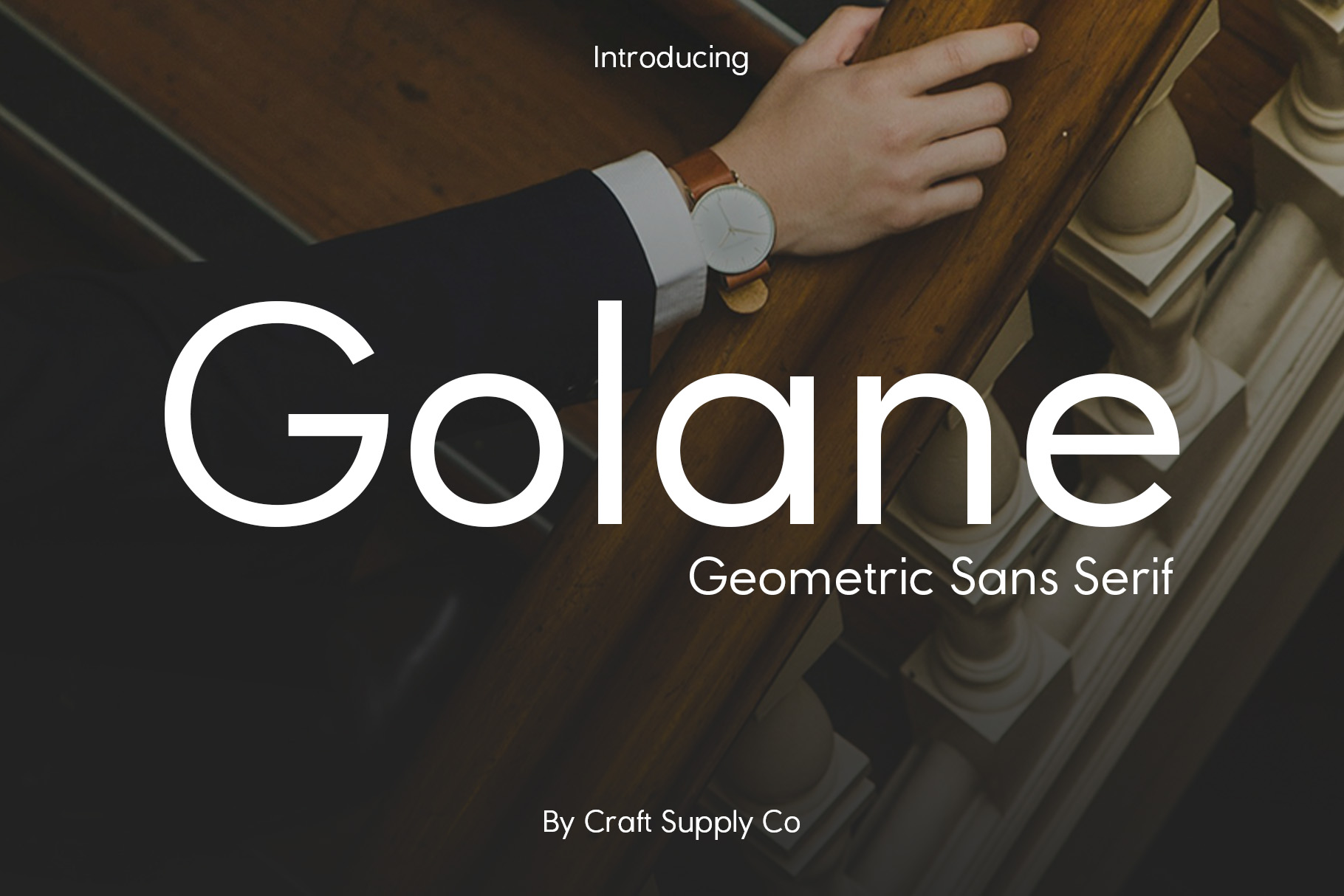 Golane: Sleek and Modern Geometric Sans Serif Font - Craft Supply Co
