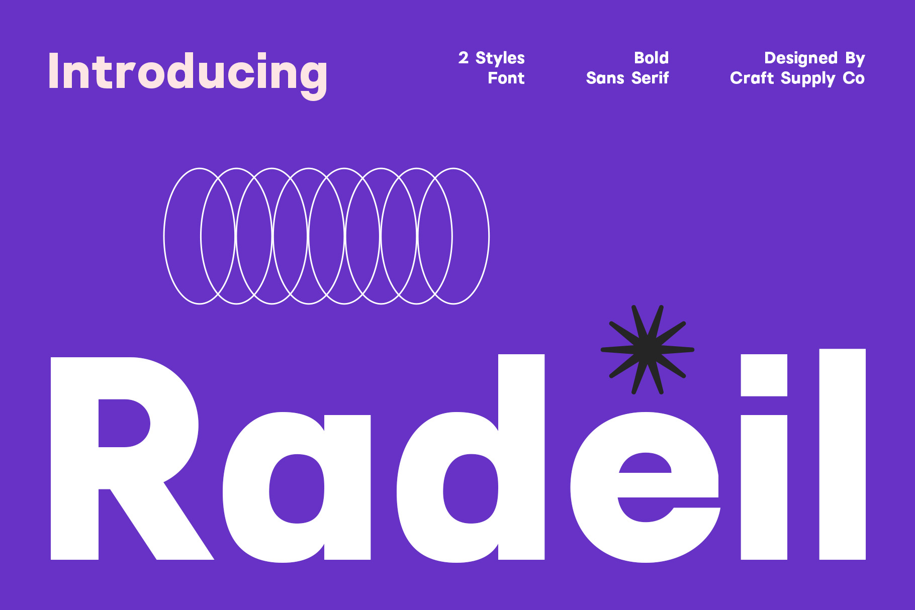 Radeil Geometric Sans Serif Font - Modern Elegance and Versatile ...