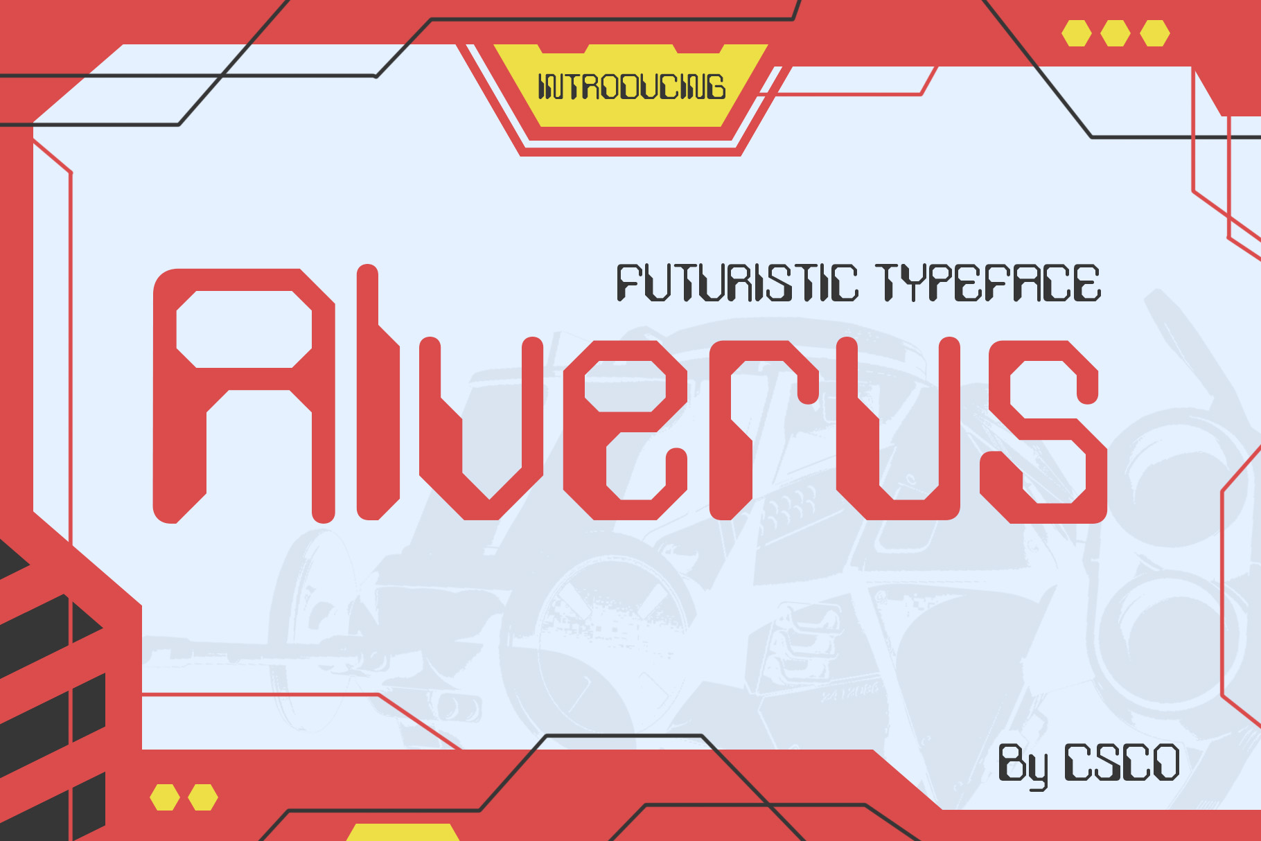 Alverus Font: A Futuristic Ode to Gundam - Craft Supply Co