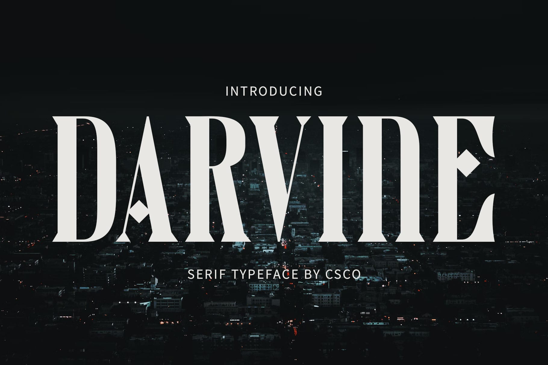 Darvine Typeface: Elevate Your Display with Sophistication - Craft ...