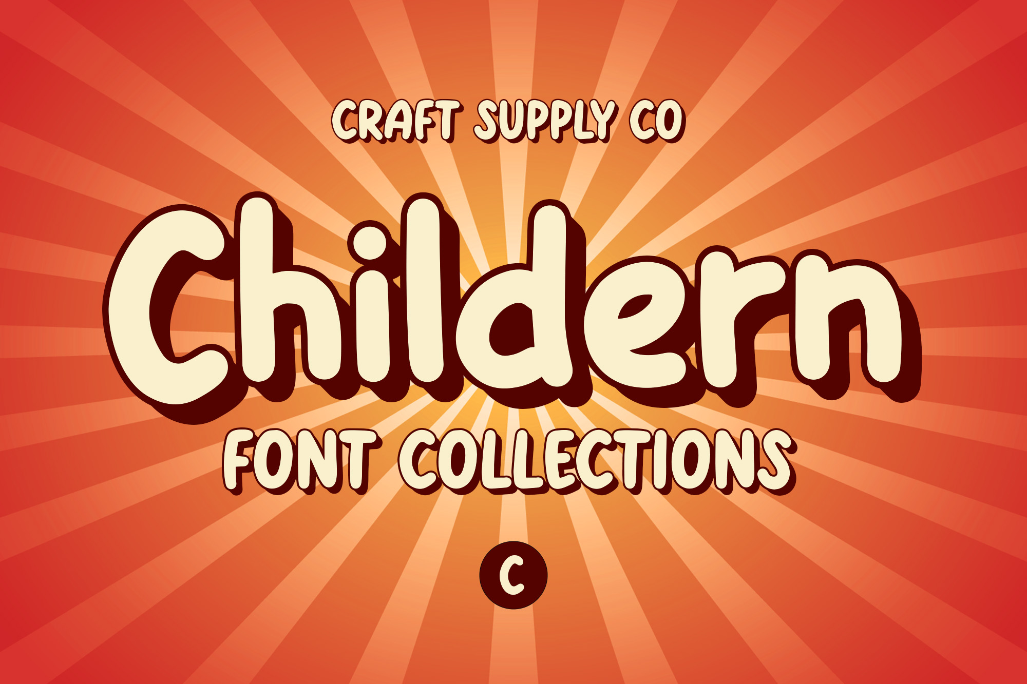 Children Font Collections - Craft Supply Co