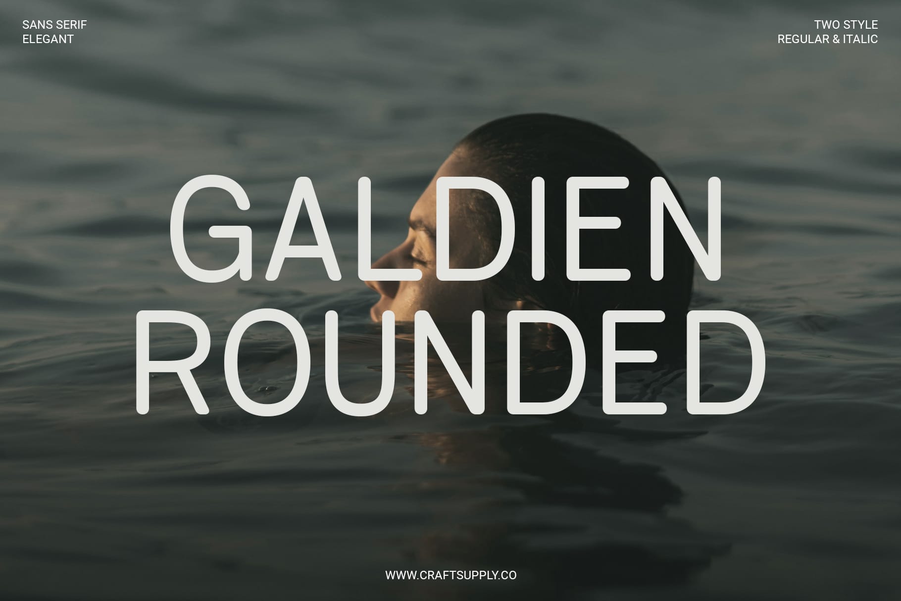 Galdien Rounded: Corporate Typeface with Rounded Touch - Craft Supply Co