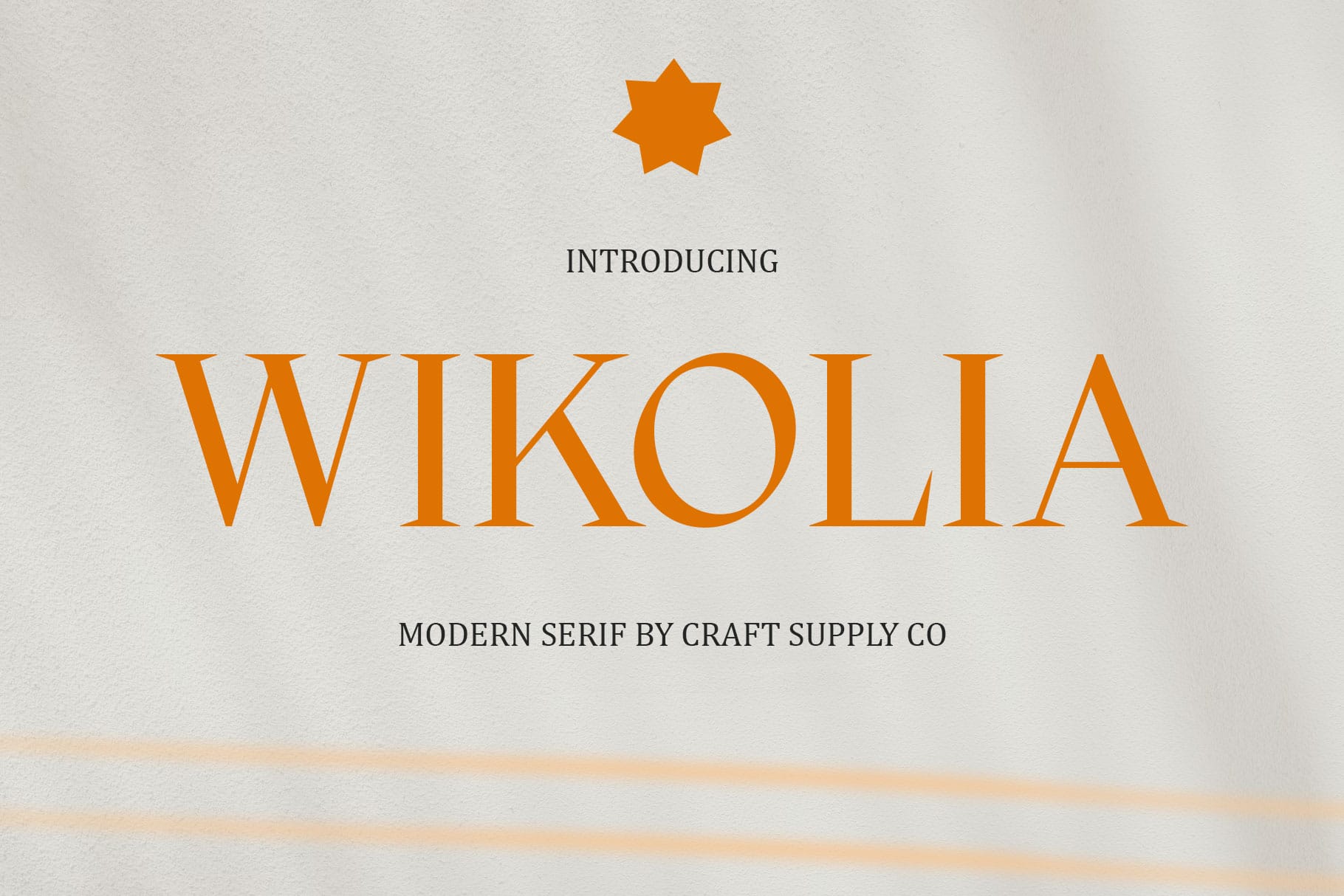 Wikolia: Versatile Modern Serif Font for Elegant Designs - Craft Supply Co