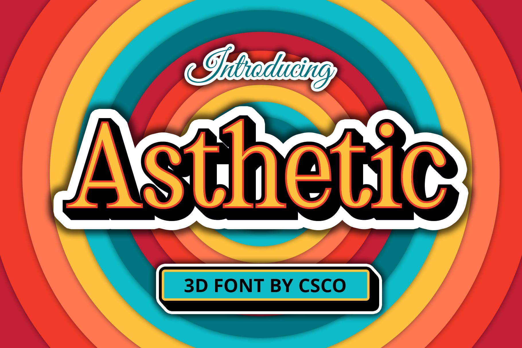 Asthetic 3D: Redefining Display Typography - Craft Supply Co
