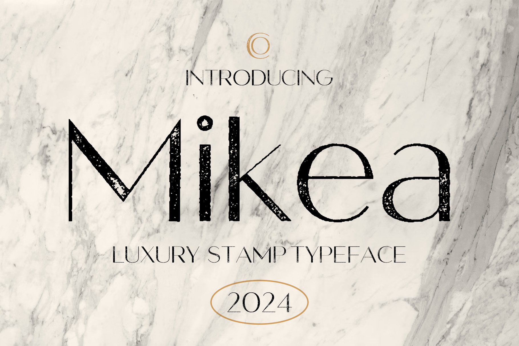 Mikea Stamp: Vintage High Contrast Typeface - Craft Supply Co