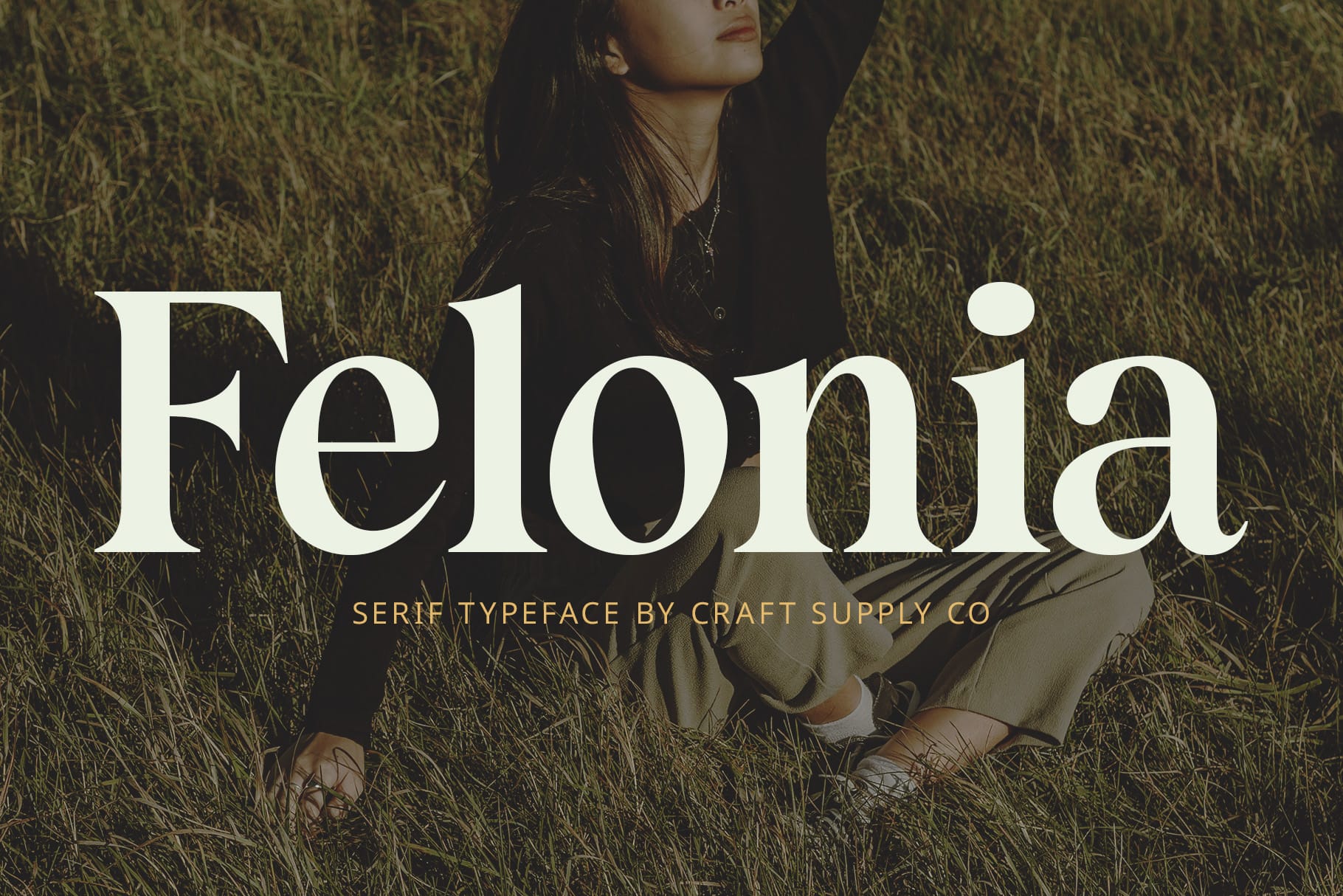 Felonia - Elegant Serif Font with Retro and Classic Vibes - Craft Supply Co