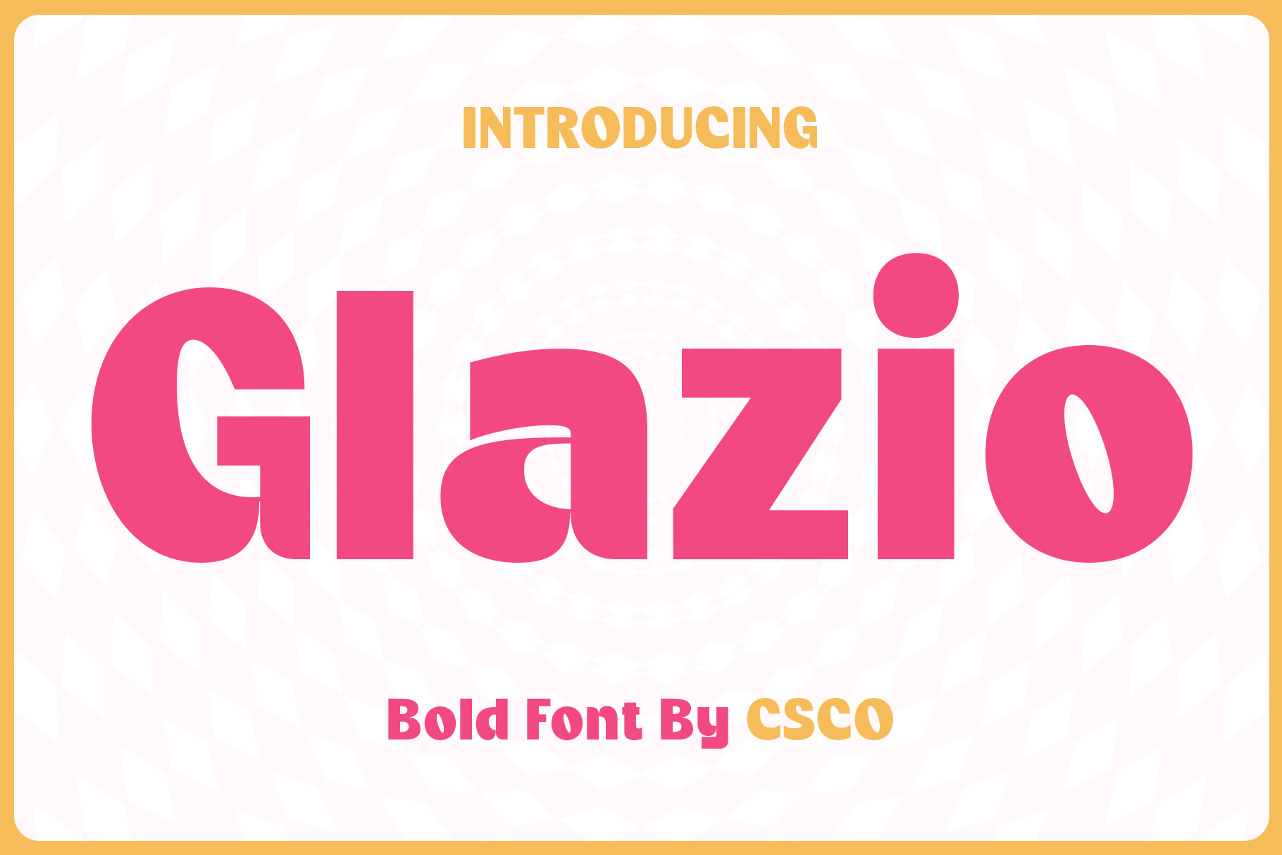Glazio Cute Bold Font: Professional & Playful - Craft Supply Co