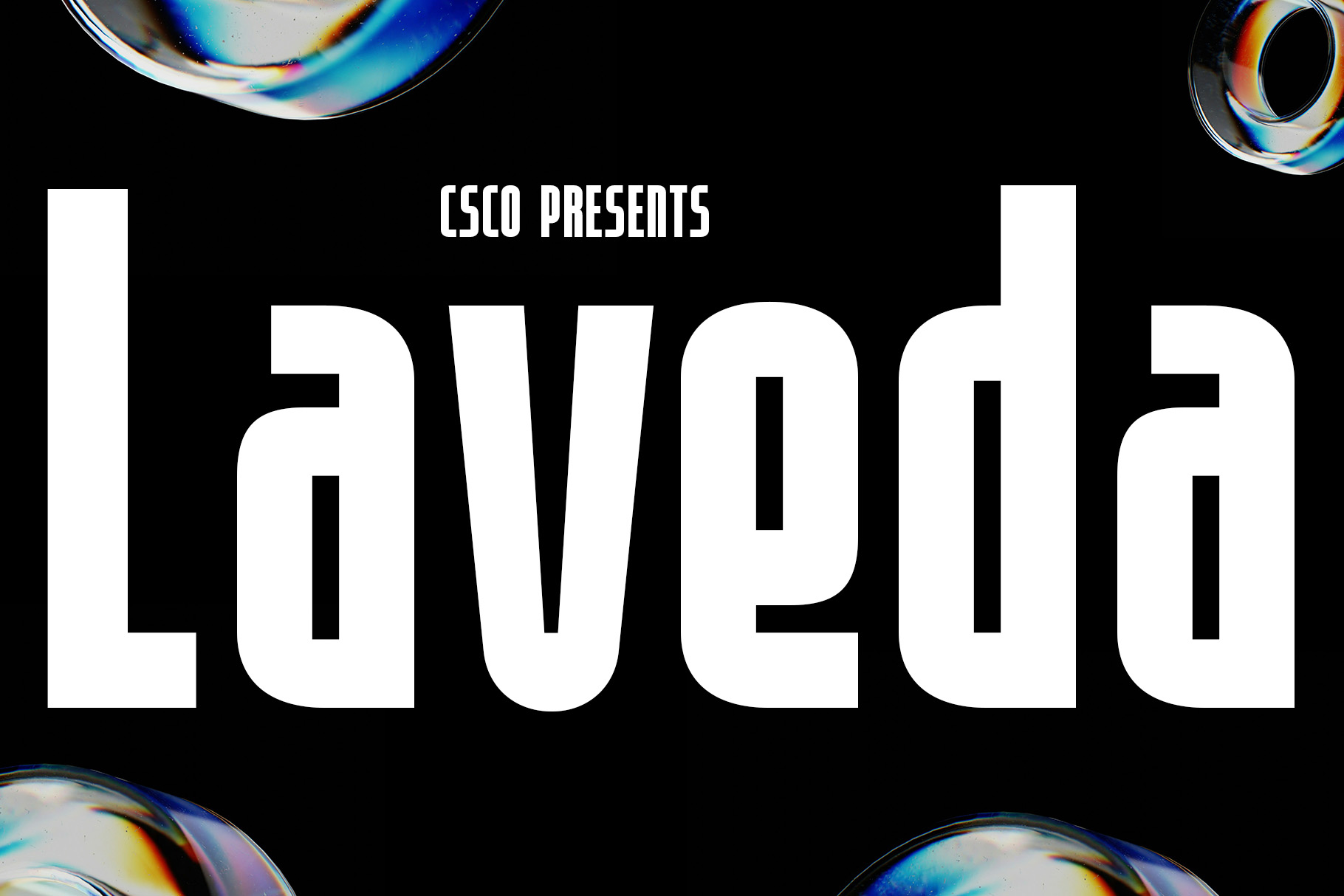 Laveda Bold Sans Serif Typeface for Professional Statements- Craft ...