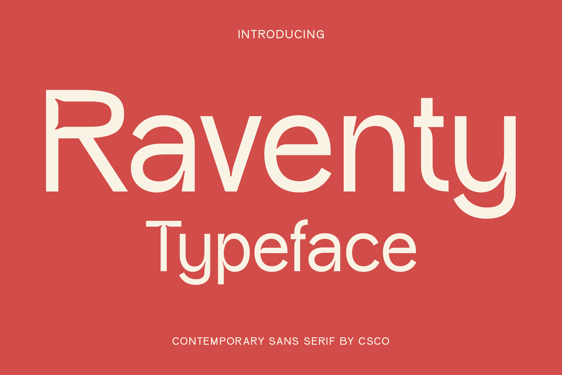 Raventy Inktrap Font: Modernity Meets Professionalism - Craft Supply Co