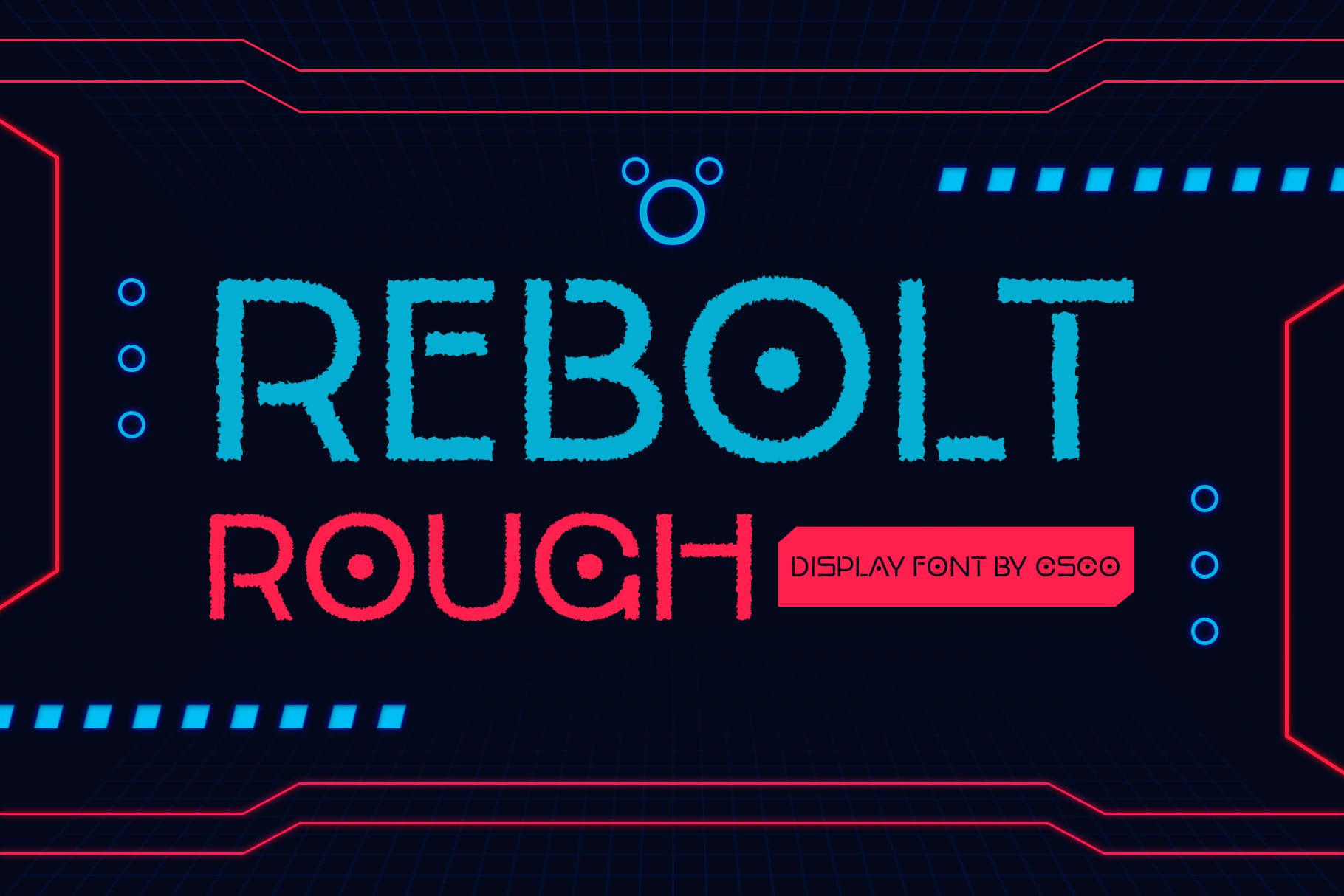 Rebolt Rough Font - Craft Supply Co