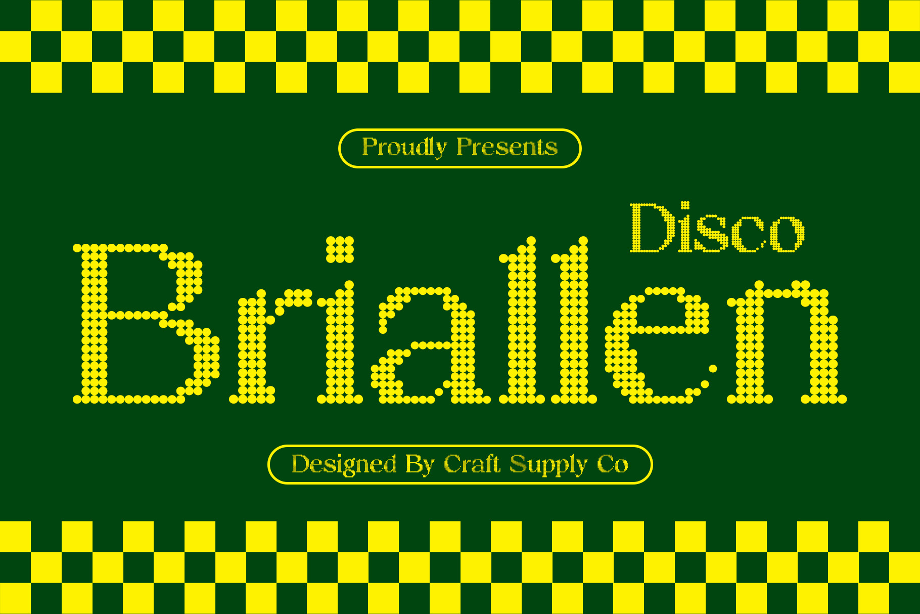 Briallen Disco Font: Retro Serif Typeface with Disco Vibes - Craft ...