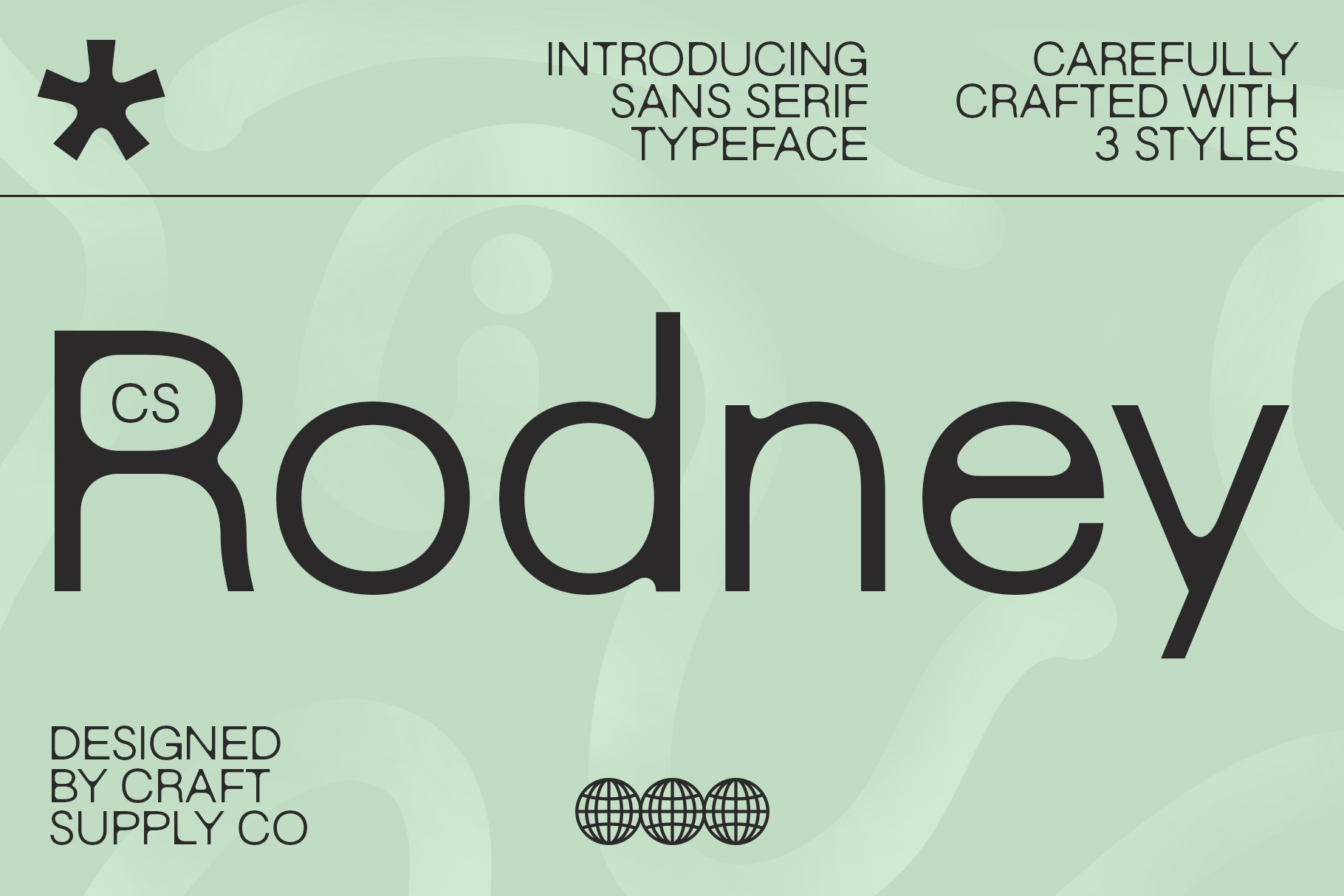 CS Rodney Font: Versatile Modern Sans Serif Typeface - Craft Supply Co