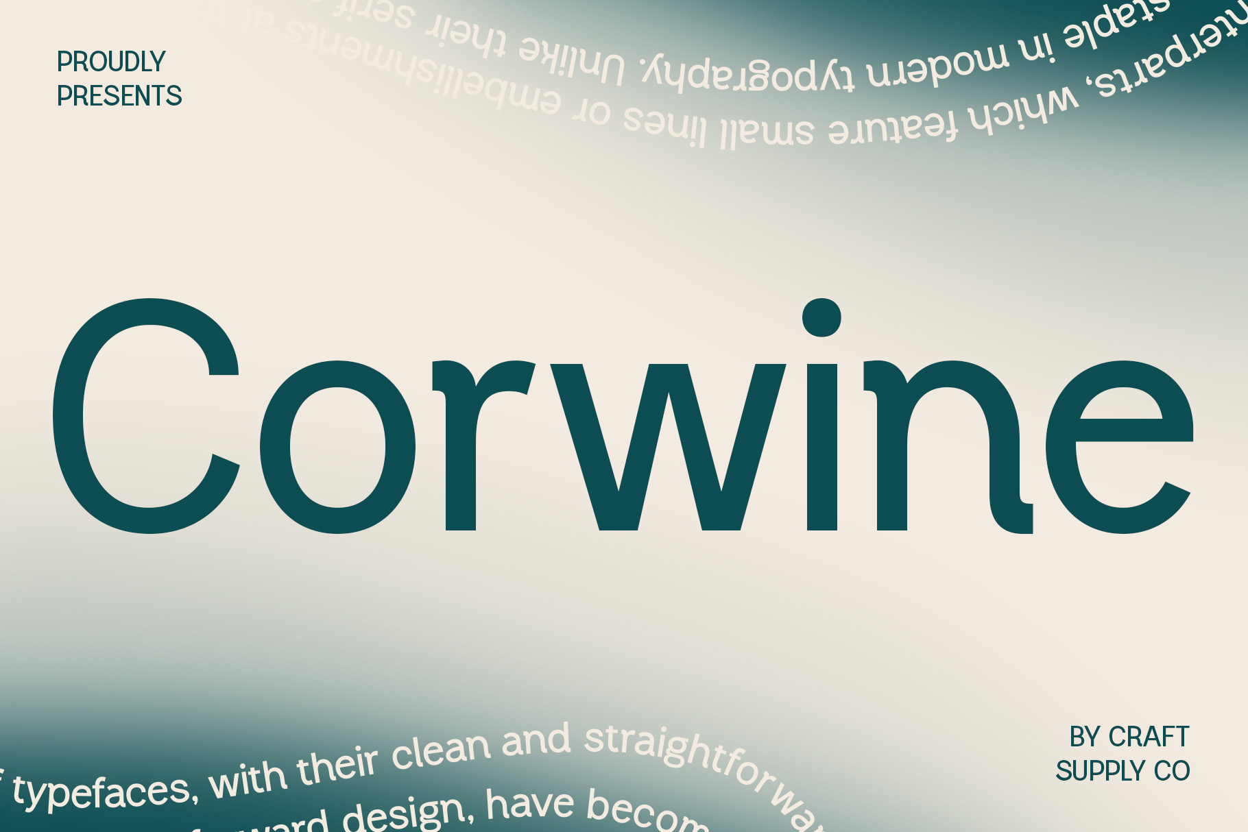 Corwine Modern Font: Where Versatility Meets Professionalism- Craft ...