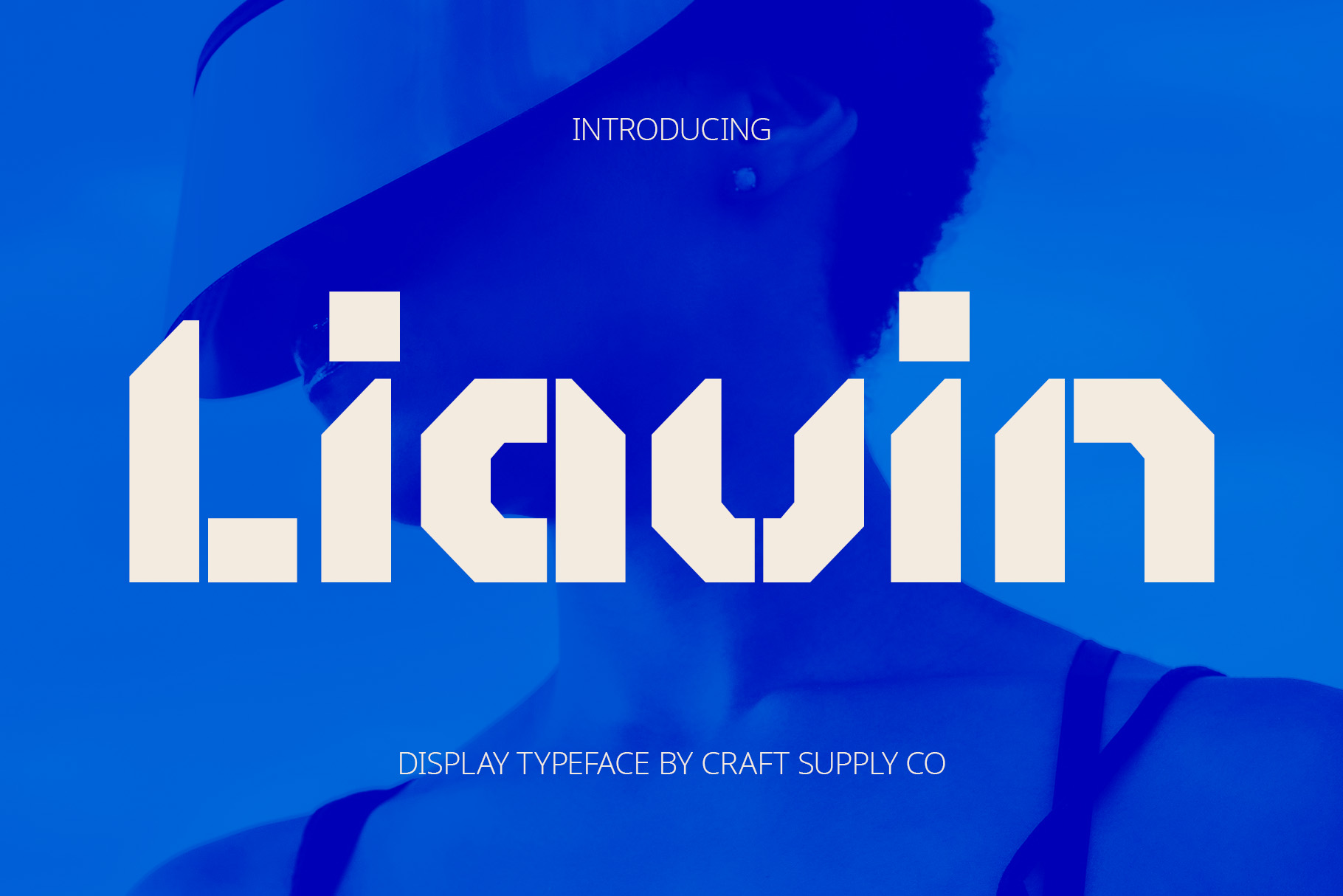 Liavin Futuristic Font: Innovative and Modern Display Font- Craft Supply Co