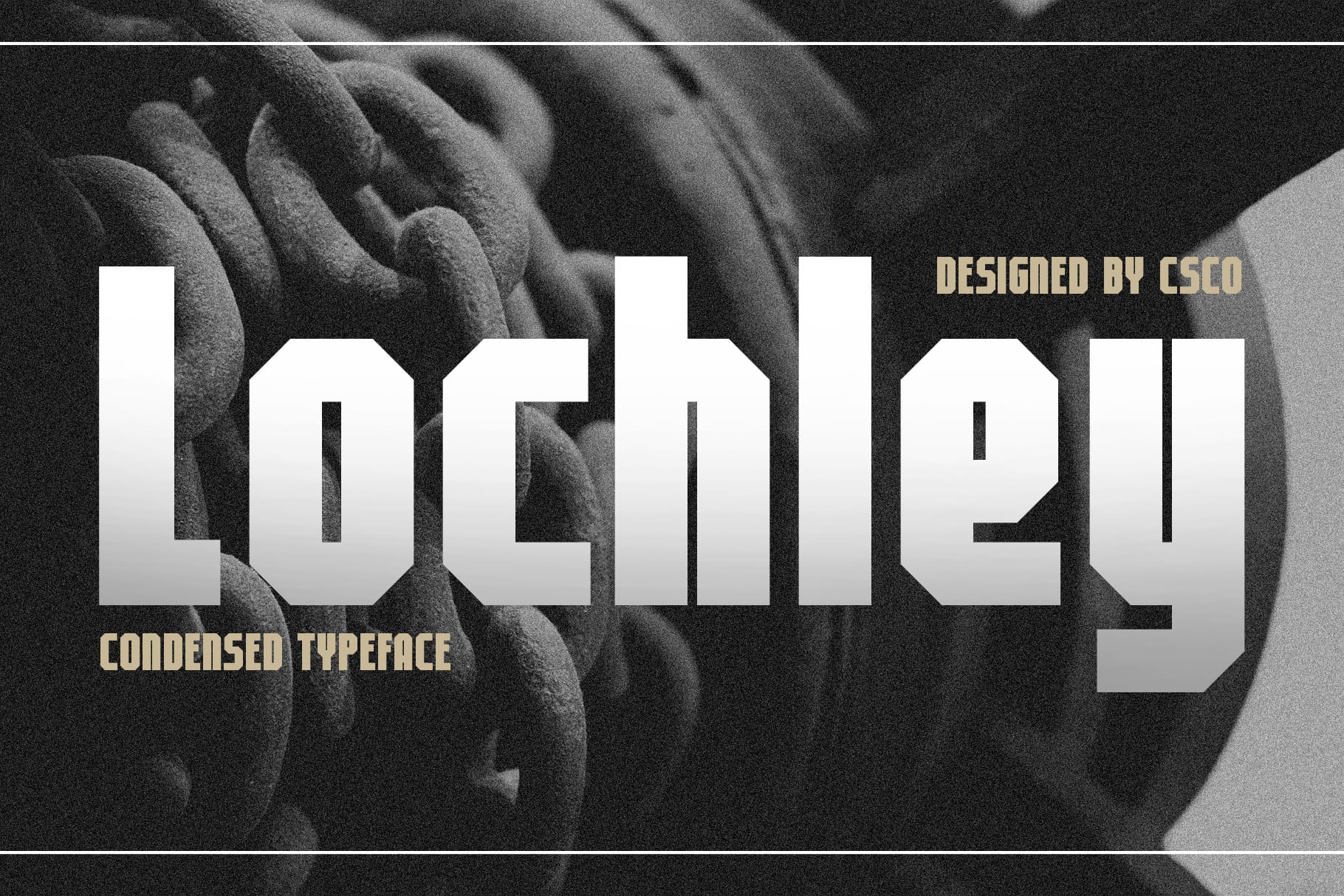 Lochley Condensed Font: Where Boldness Meets Tech Innovation- Craft ...