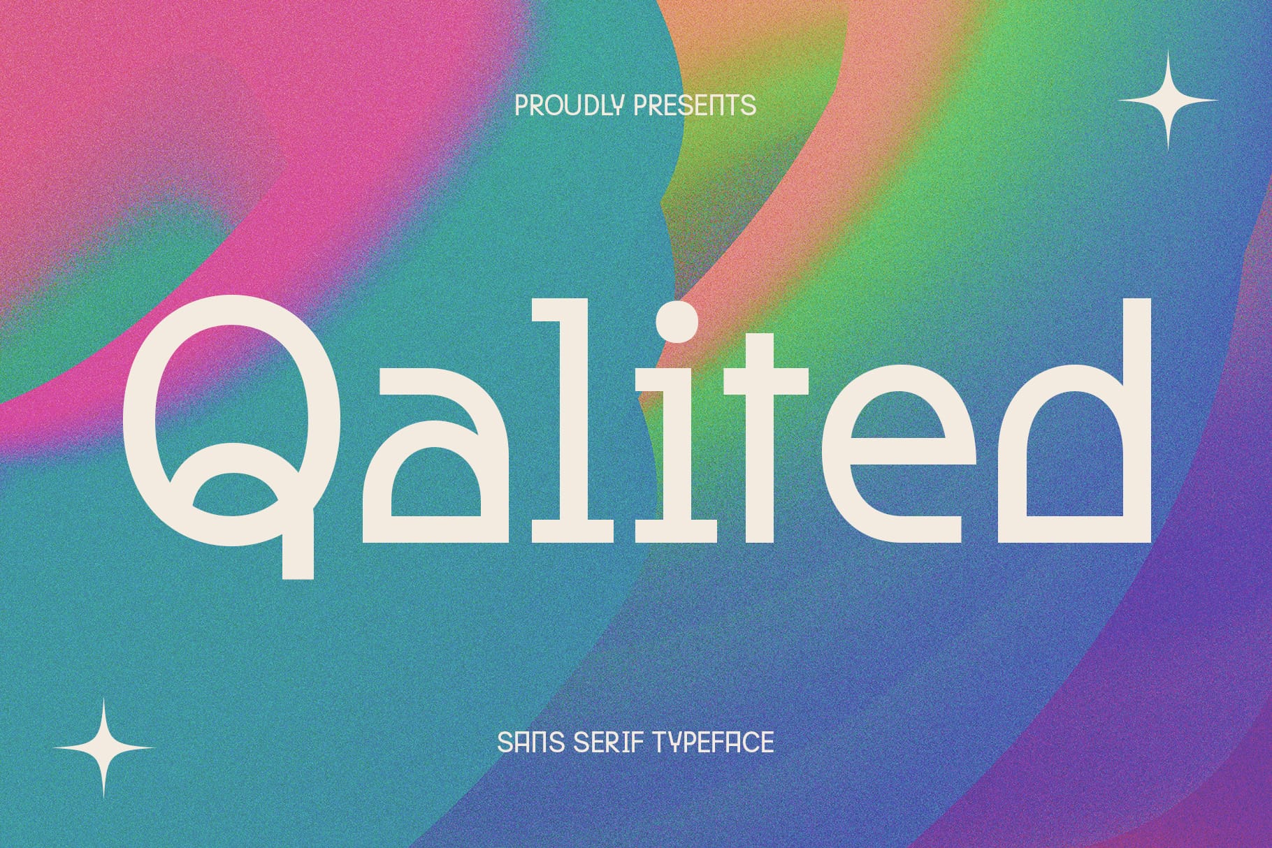Qalited Industrial Font: Modern and Reliable Sans Serif- Craft Supply Co