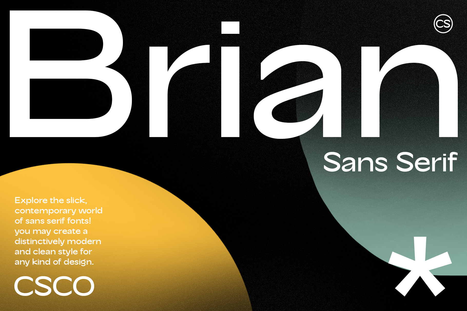 CS Brian Font: Modern Simplicity for Professional Design - Craft Supply Co
