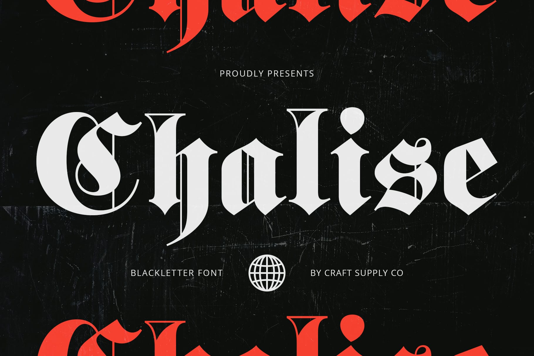 CS Chalise Font: Blackletter Font with Intricate Elegance - Craft Supply Co