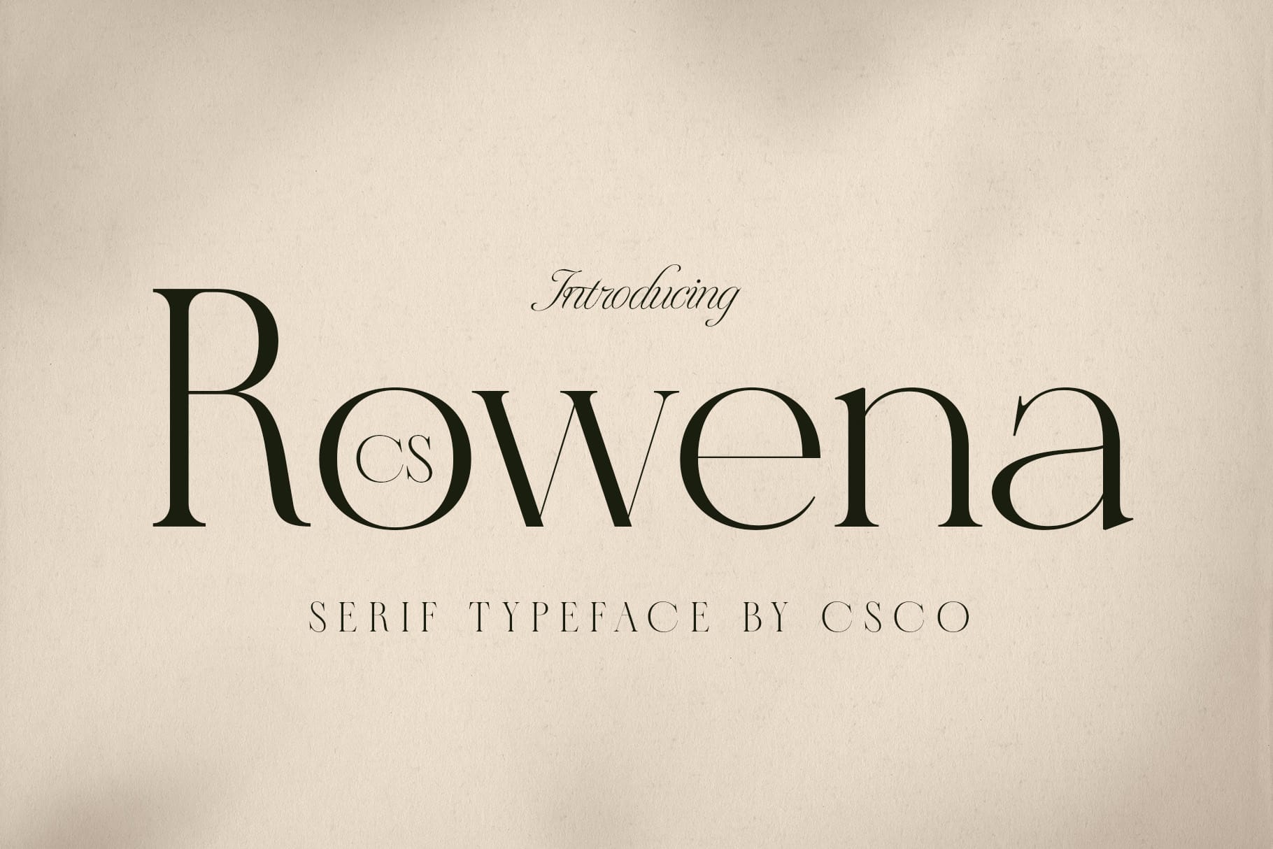 CS Rowena Serif Font: Elegance Defined with Smooth Serif Lines - Craft ...