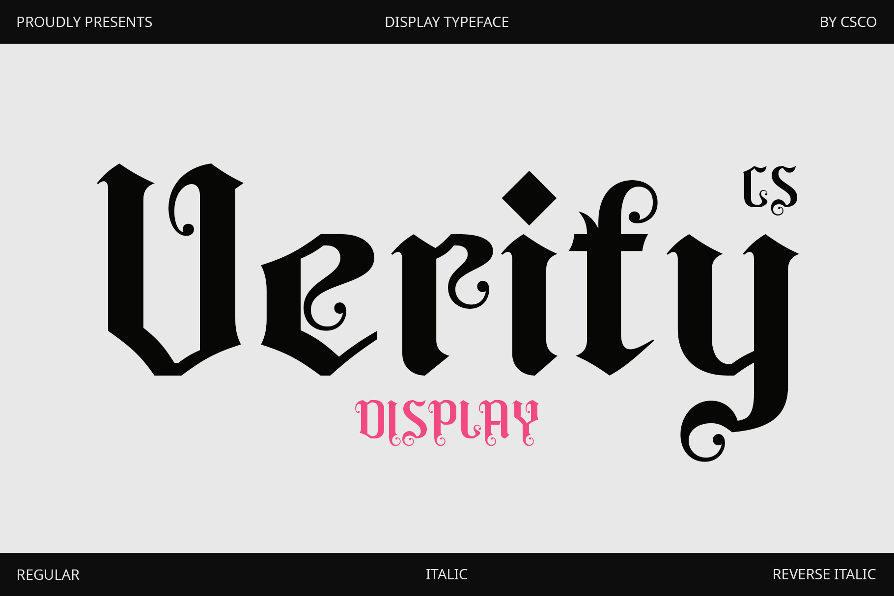 CS Verity Font: Mystical Gothic Font with Decorative Flourishes - Craft ...