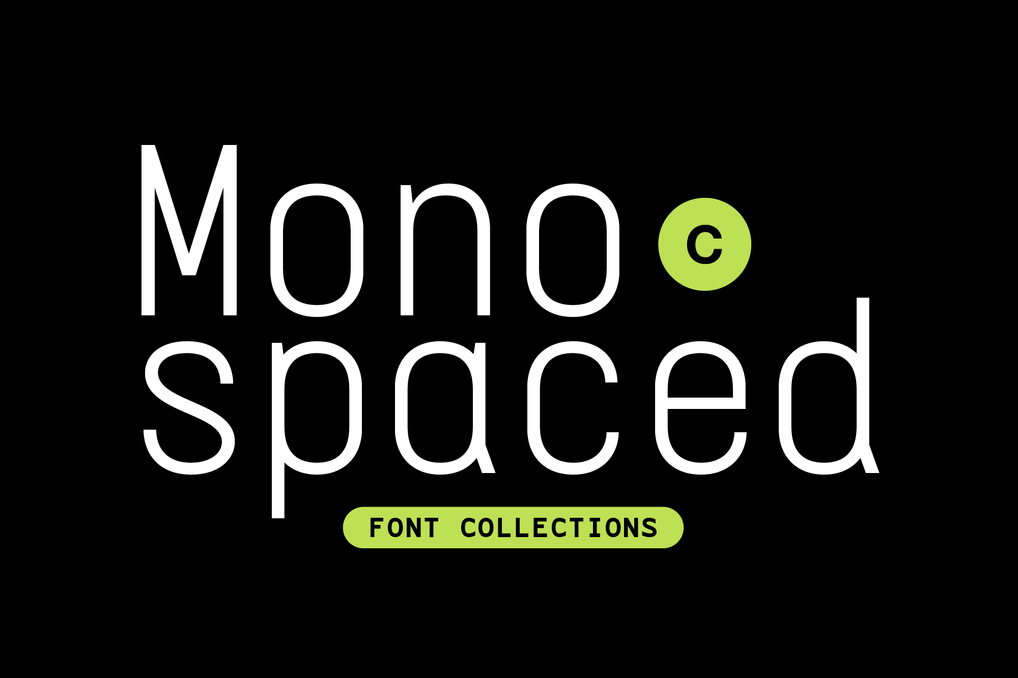 Monospaced Font Collections - Craft Supply Co