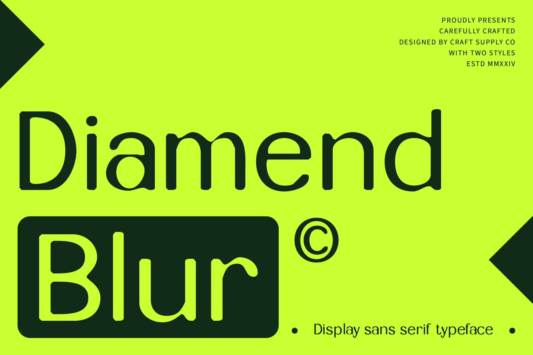 Diamend Blur Font: Captivating Elegance with Artistic Depth - Craft ...