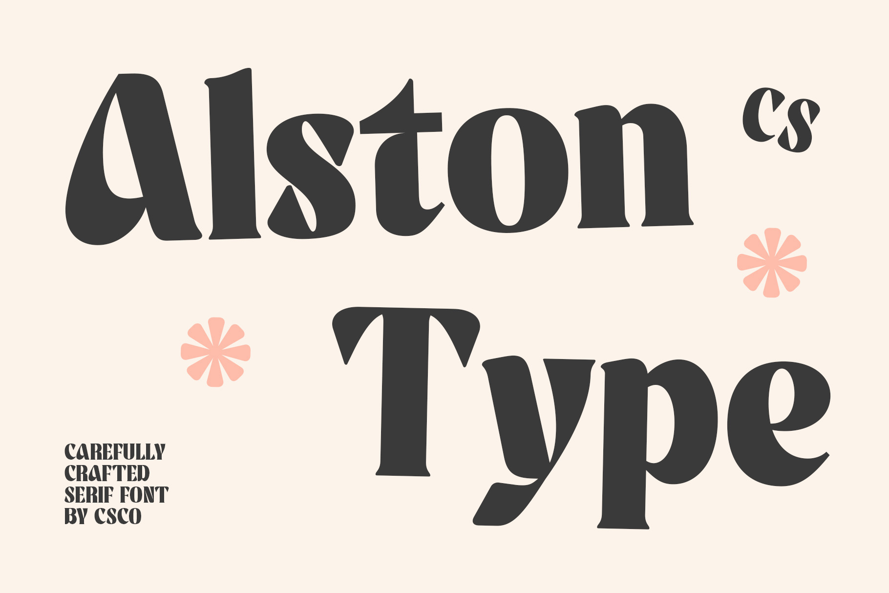 CS Alston Bold Font: Bold Elegance and Charm - Craft Supply Co