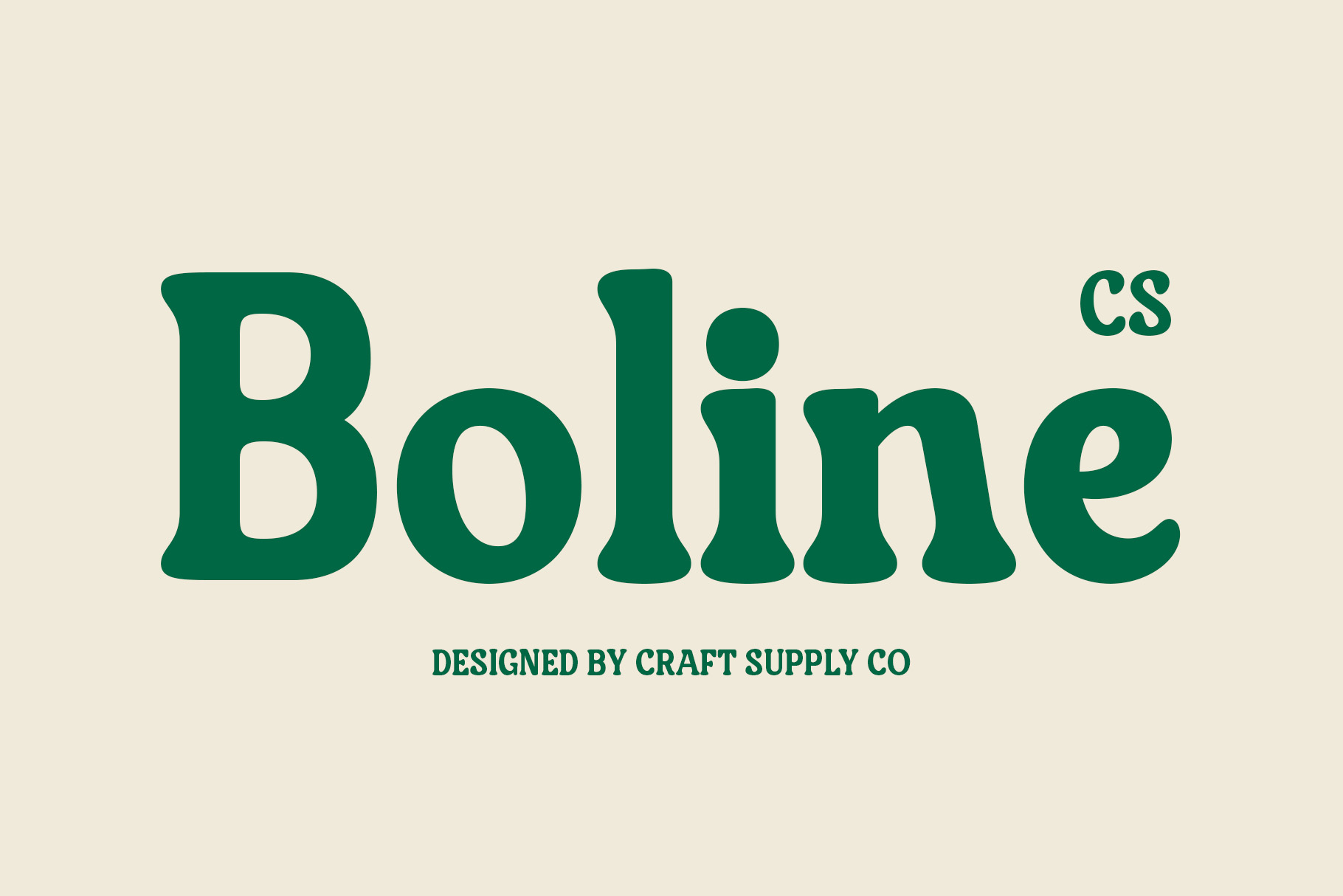 CS Boline Font: Bold Rounded Serif Font with 90s Retro Style - Craft ...