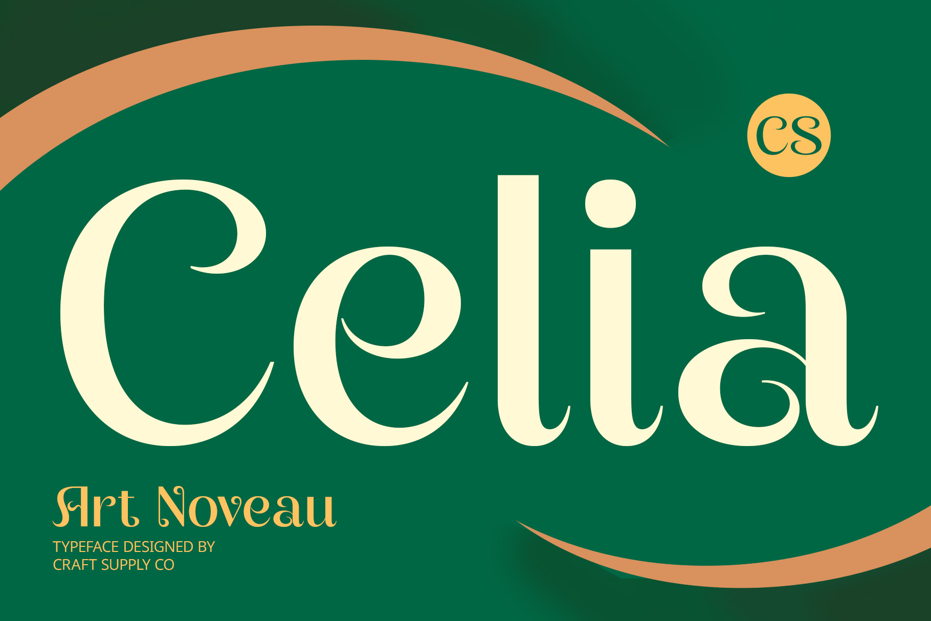 CS Celia Font: Elegant Fusion of Modernity and Classic Beauty - Craft ...