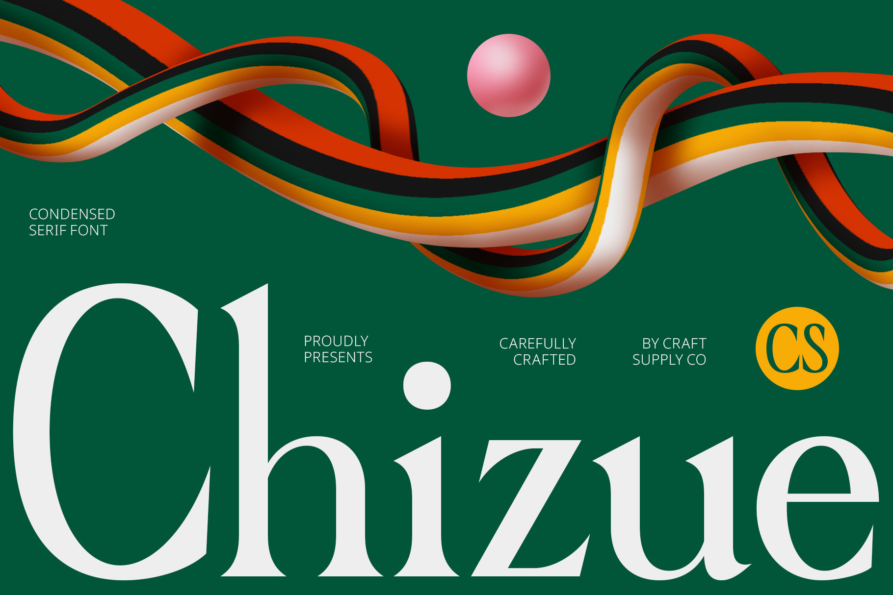CS Chizue Font: Sleek Condensed Serif Font for Polished Designs - Craft Supply Co