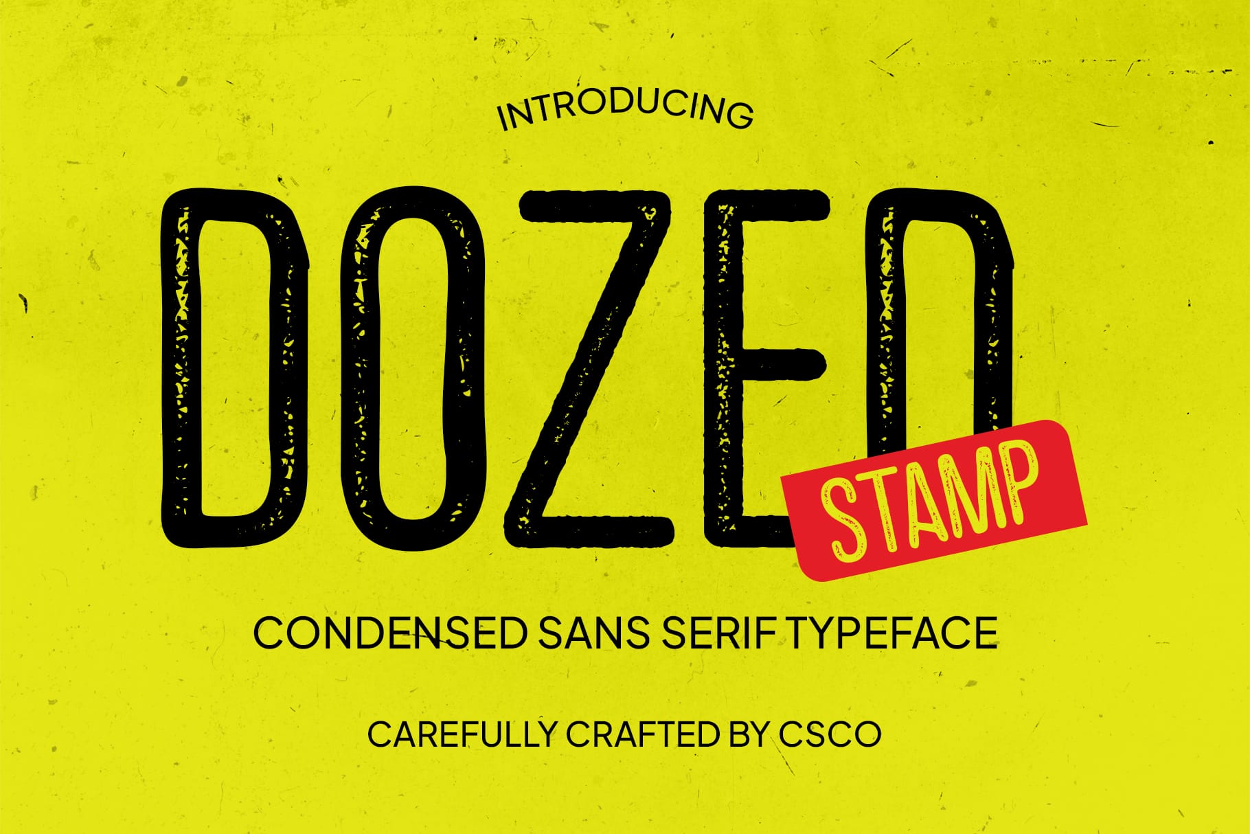 Dozed Rounded Stamp: A Modern Sans Serif with Vintage Flair - Craft ...