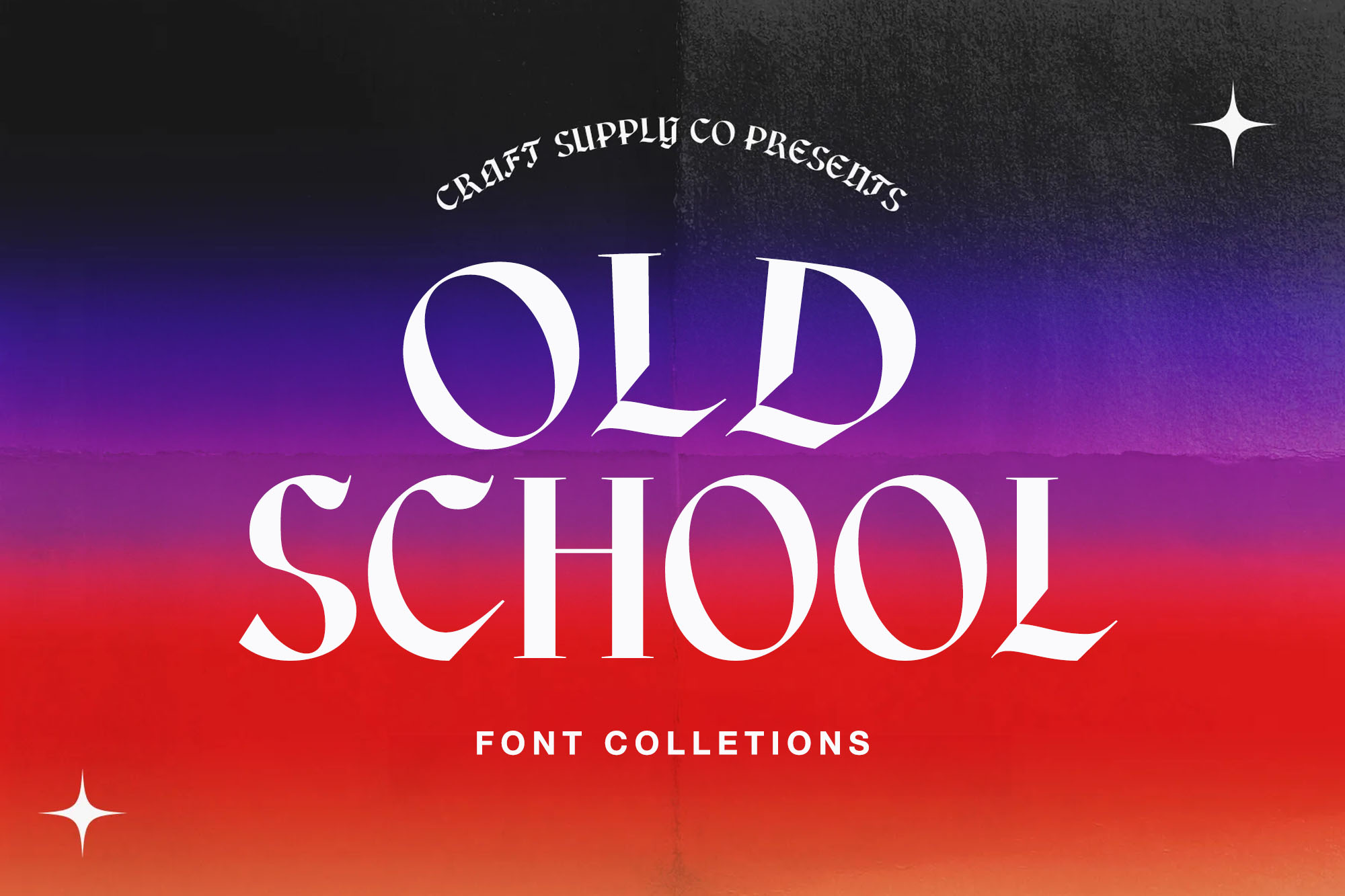 Oldschool Font Collections - Craft Supply Co
