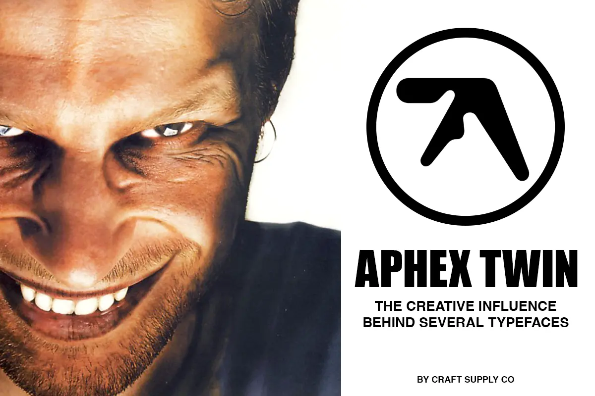 Aphex Twin Logo Font Alternatives - Craft Supply Co