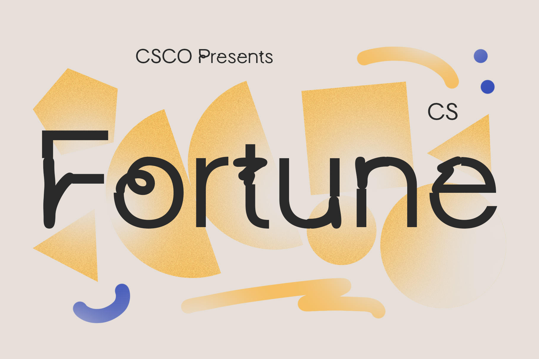 CS Fortune Font: Funky, Energetic, and Full of Joy - Craft Supply Co