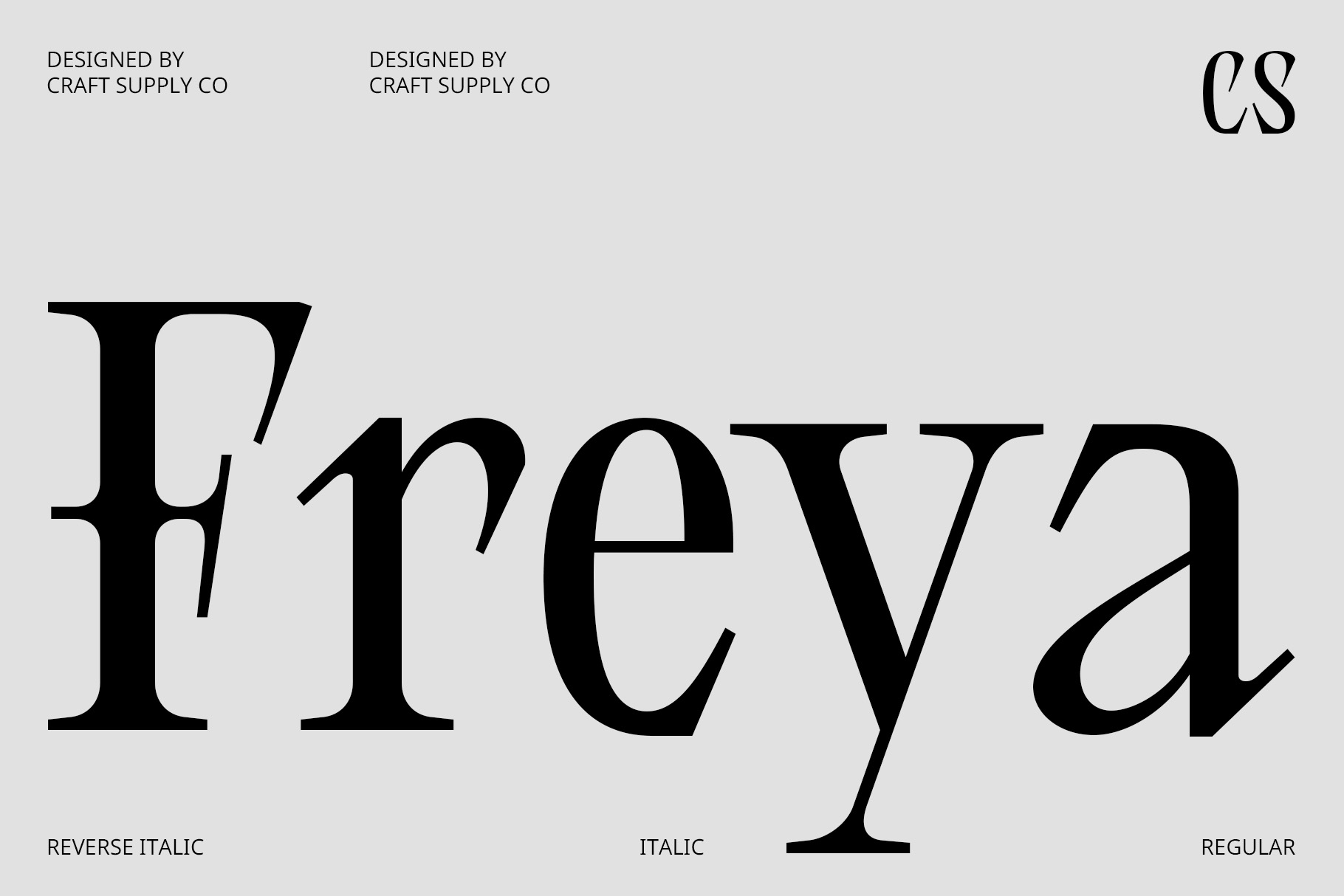 CS Freya Font: Timeless Elegance Meets Contemporary Design - Craft ...