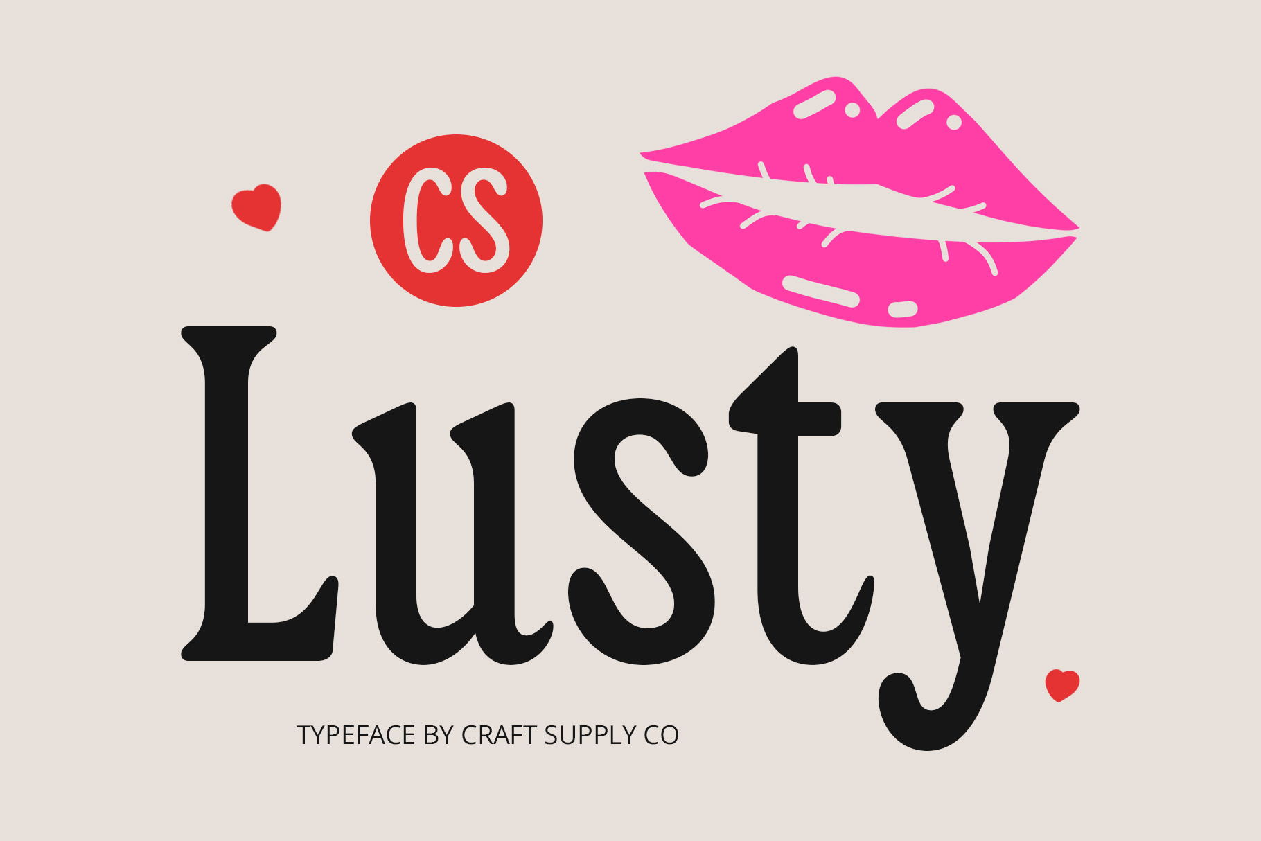 CS Lusty Font: Where Elegance Meets Feminine Charm - Craft Supply Co