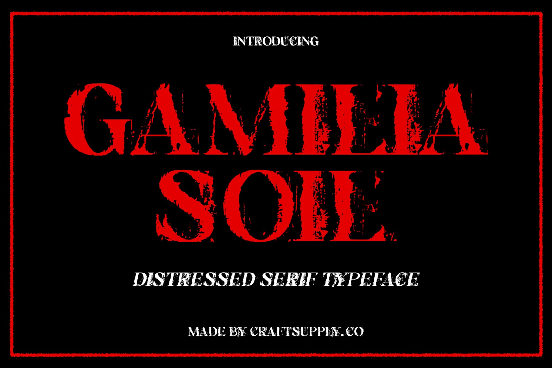 Gamilia Soil Font: Unique Soil Effect Adding Depth and Character ...