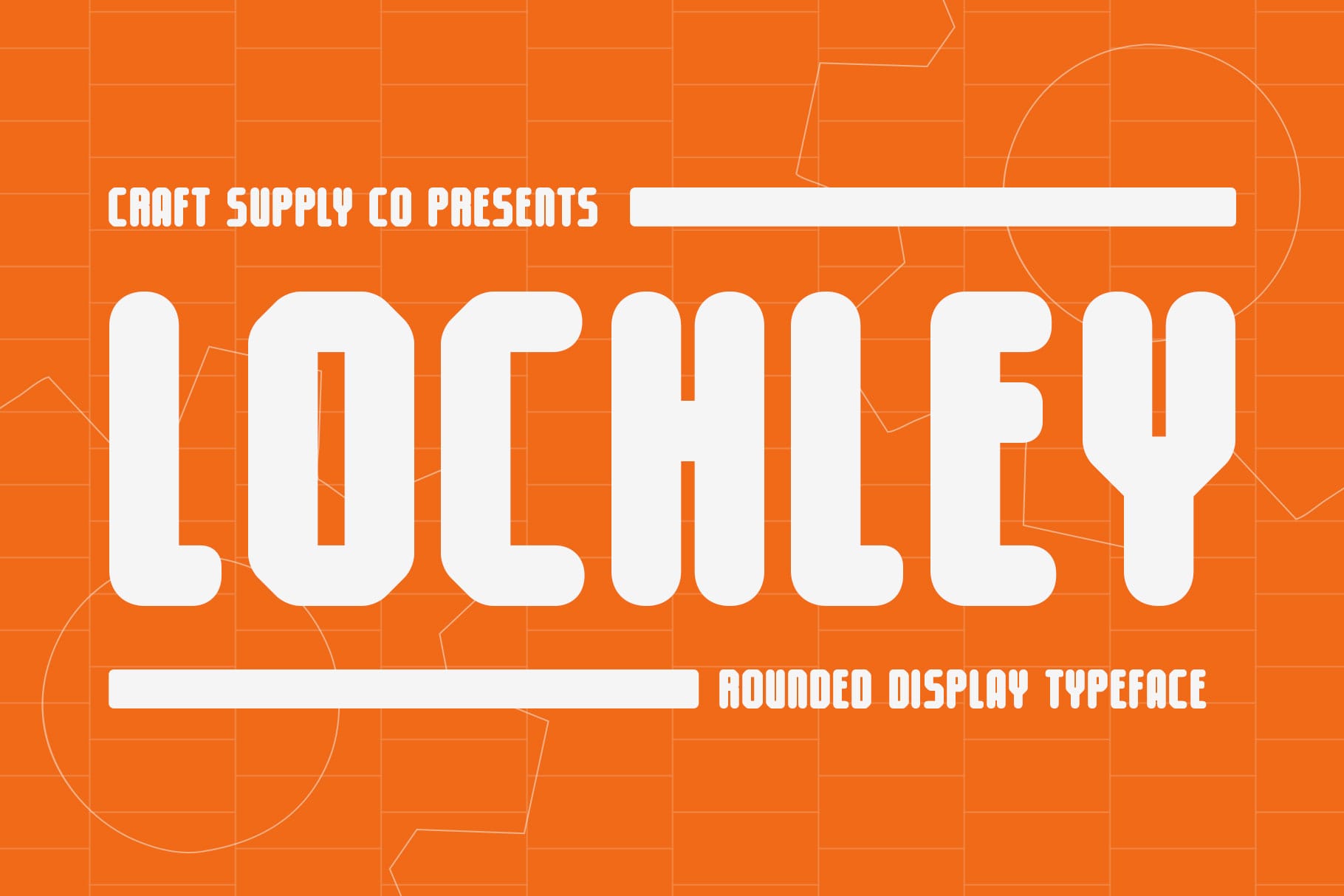Lochley Rounded Font: Bold and Compact with a Futuristic Touch - Craft ...