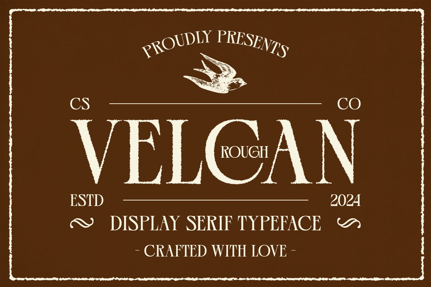 Velcan Rough Font: Elegant Sophistication with an Artistic Edge - Craft ...