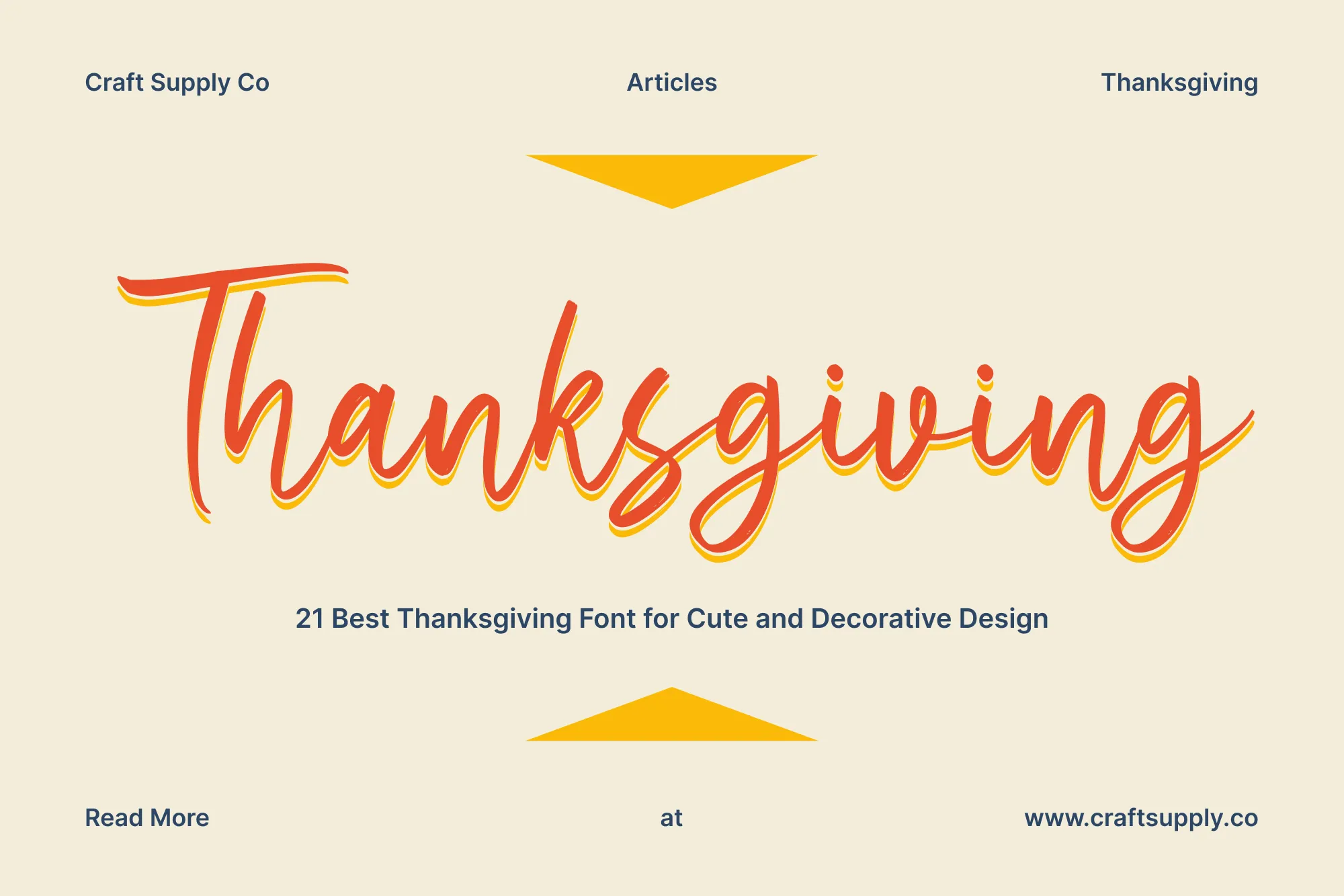 21 Best Thanksgiving Fonts for Decorative Design