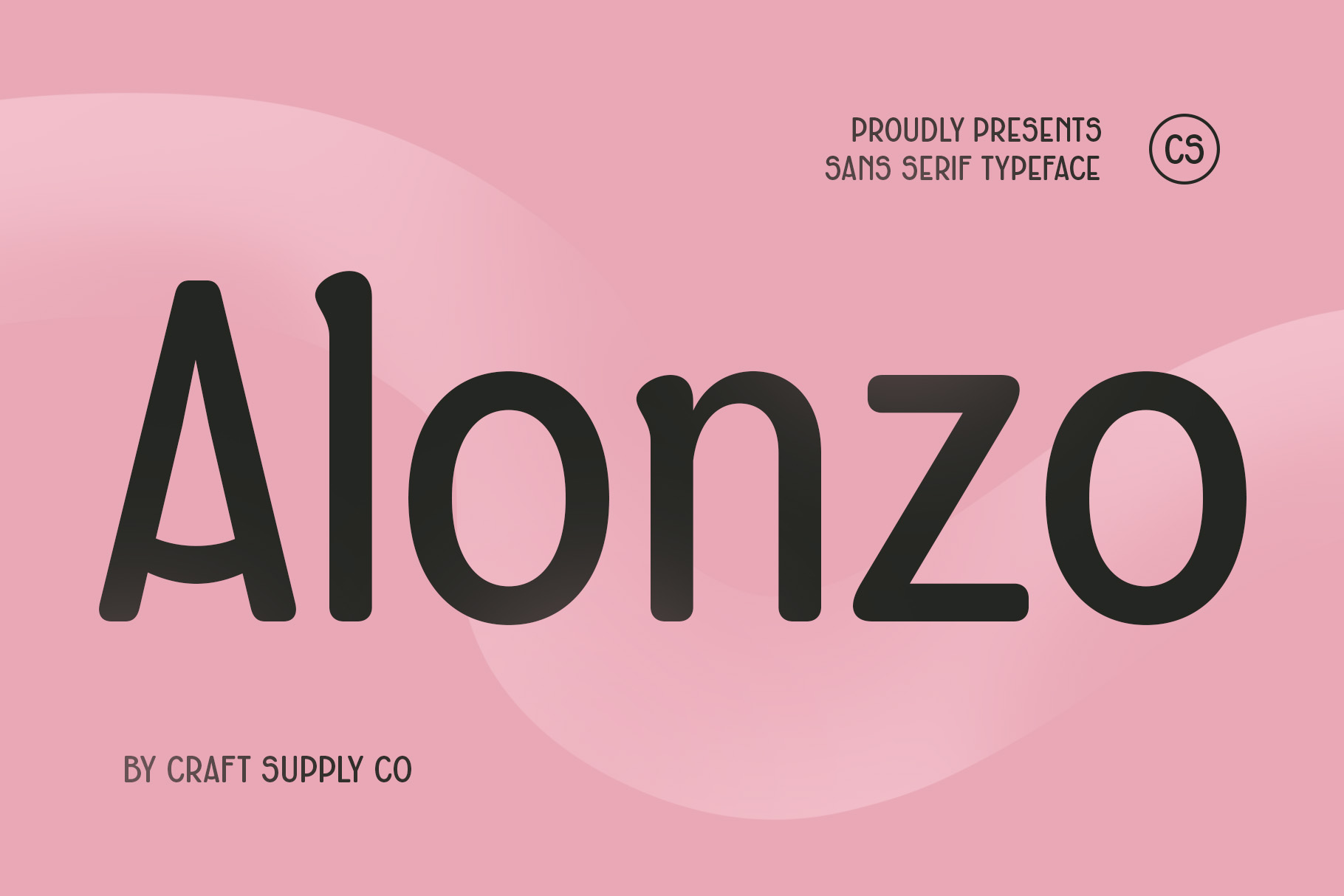 CS Alonzo Font: A Charming Touch for Creative Designs - Craft Supply Co