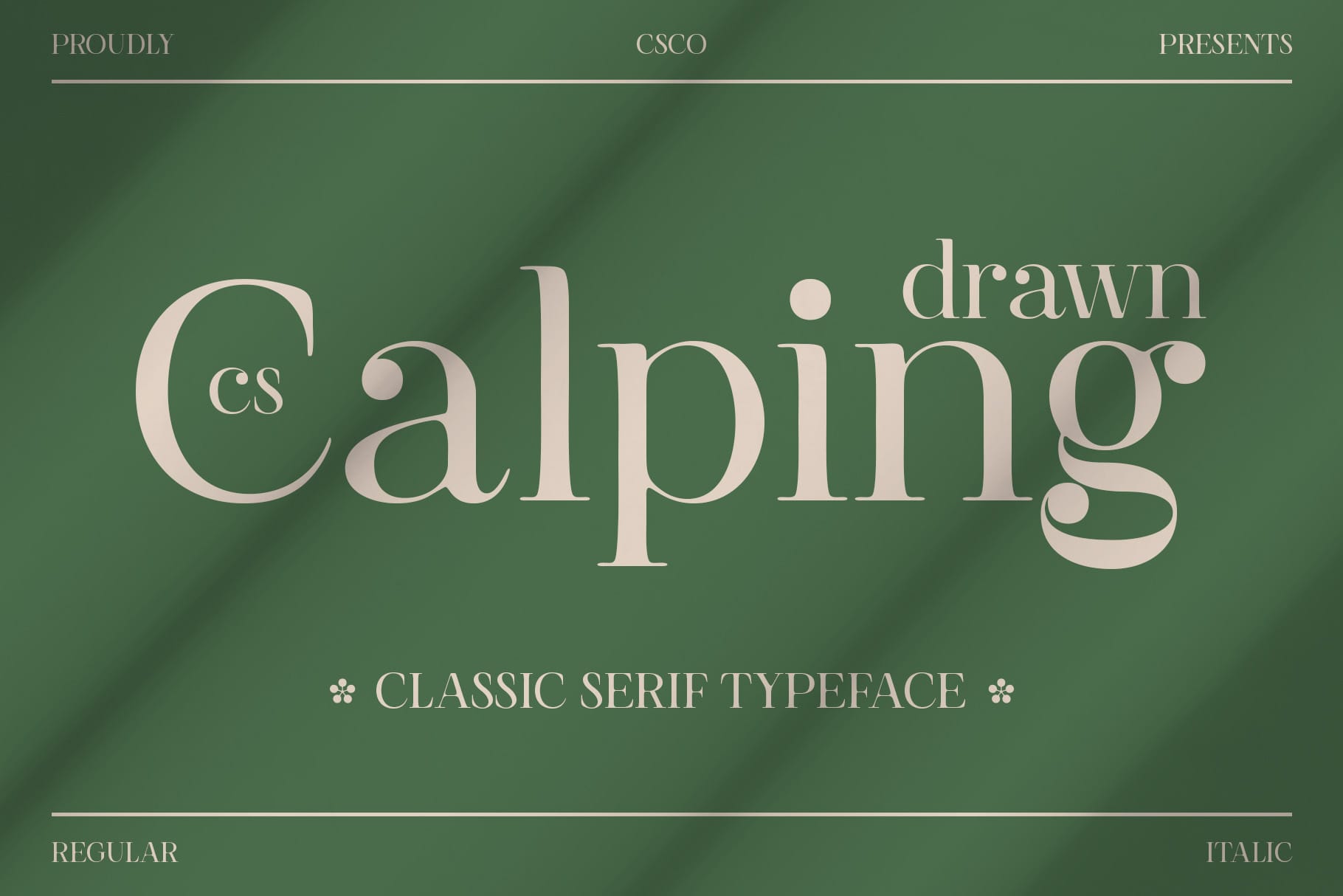 CS Calping Drawn: Timeless Elegance in Every Detail - Craft Supply Co