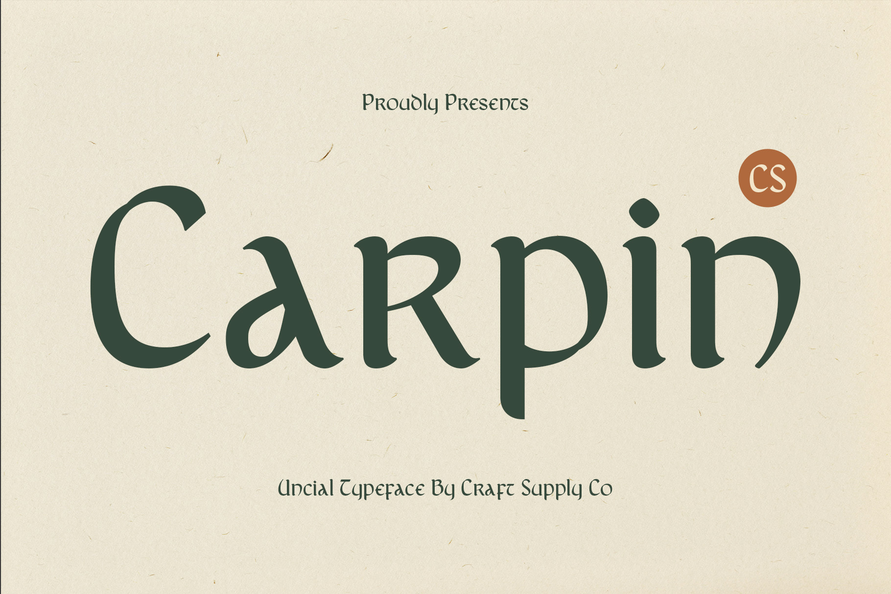 CS Carpin Font: Timeless Elegance of Medieval Handwriting - Craft Supply Co