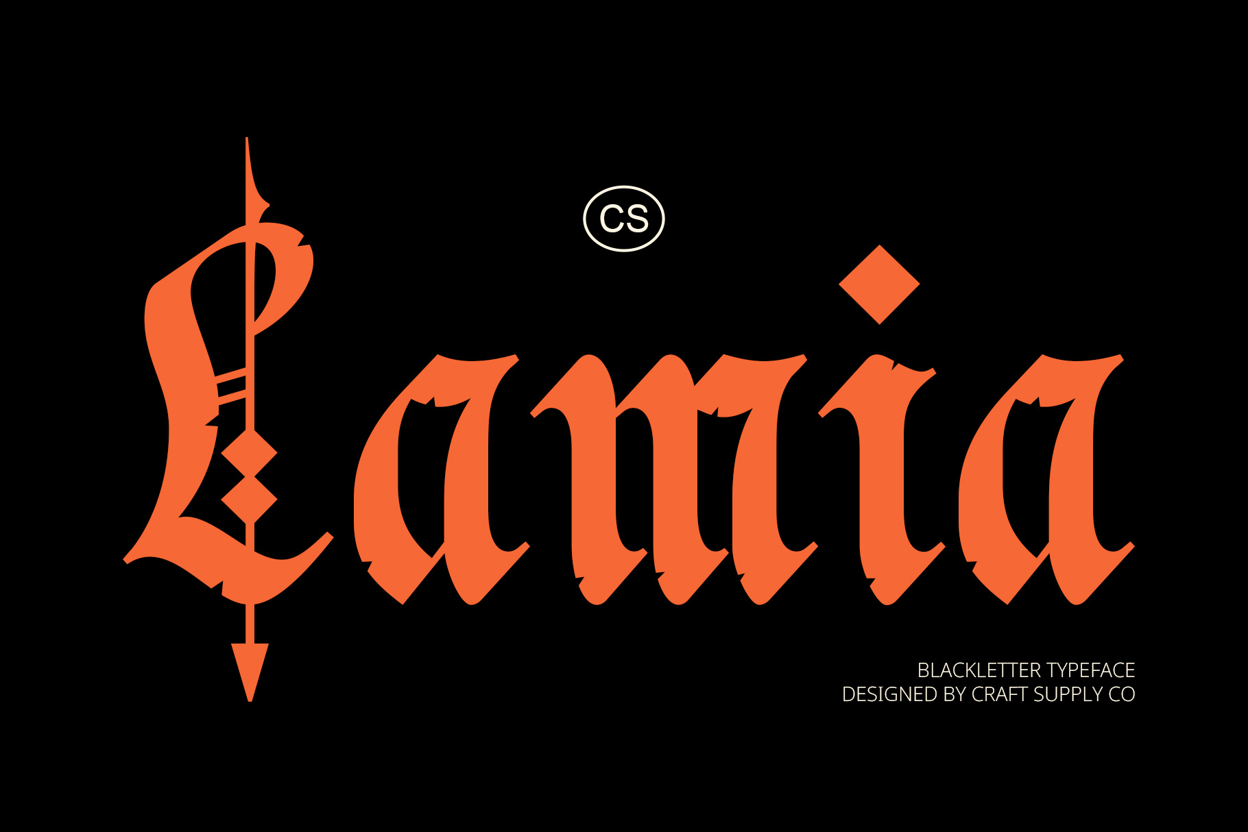 CS Lamia Font: Where History Meets Majesty - Craft Supply Co