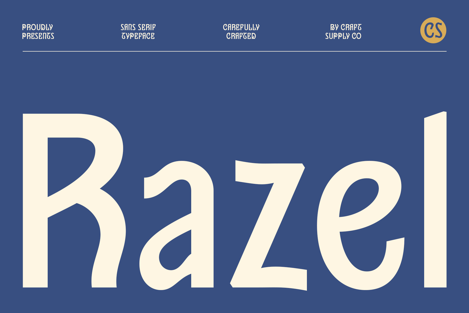 CS Razel Font: Elegance Meets Artistic Sophistication - Craft Supply Co